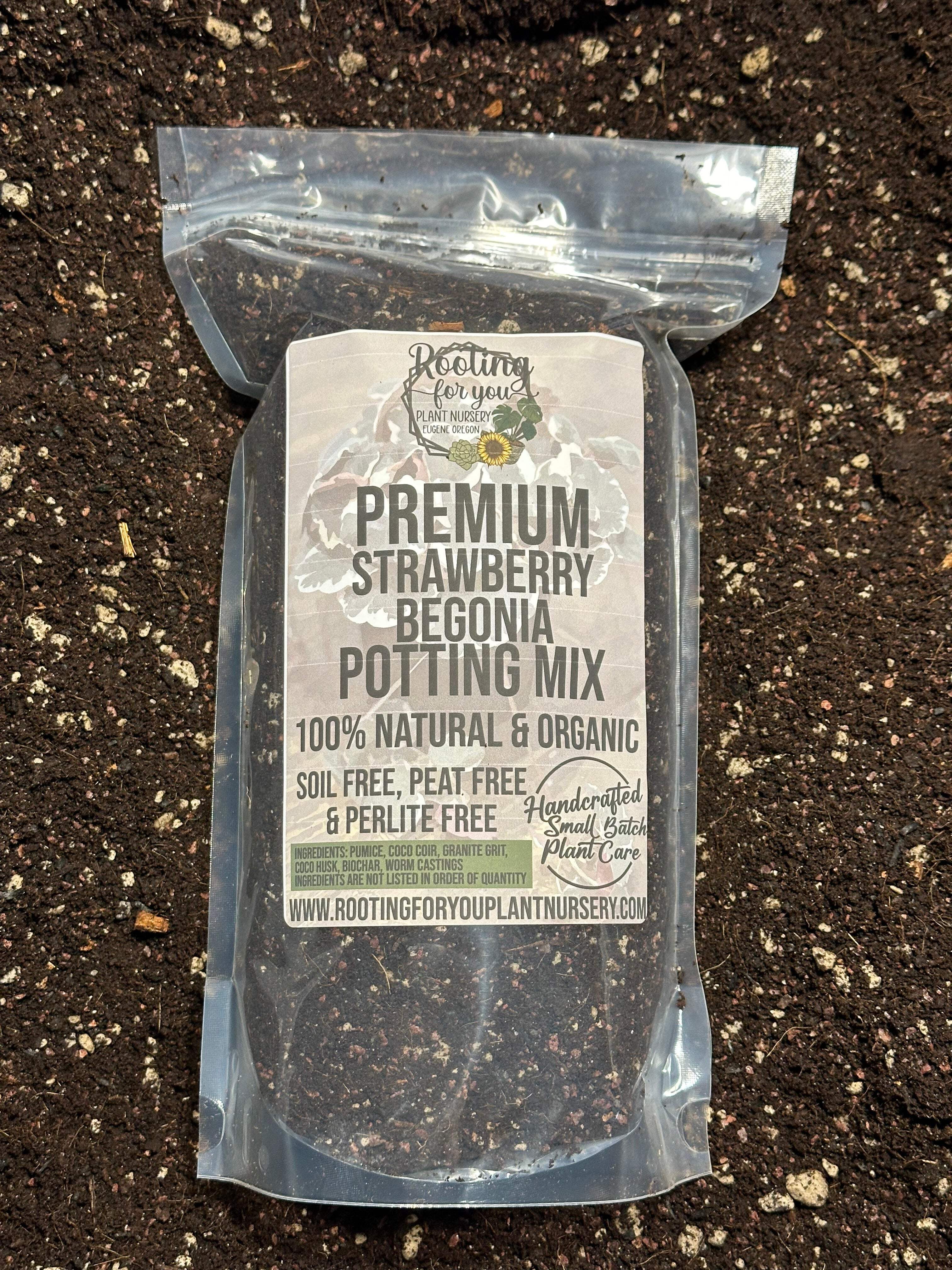 Strawberry Begonia Premium Potting Mix - Walmart.com