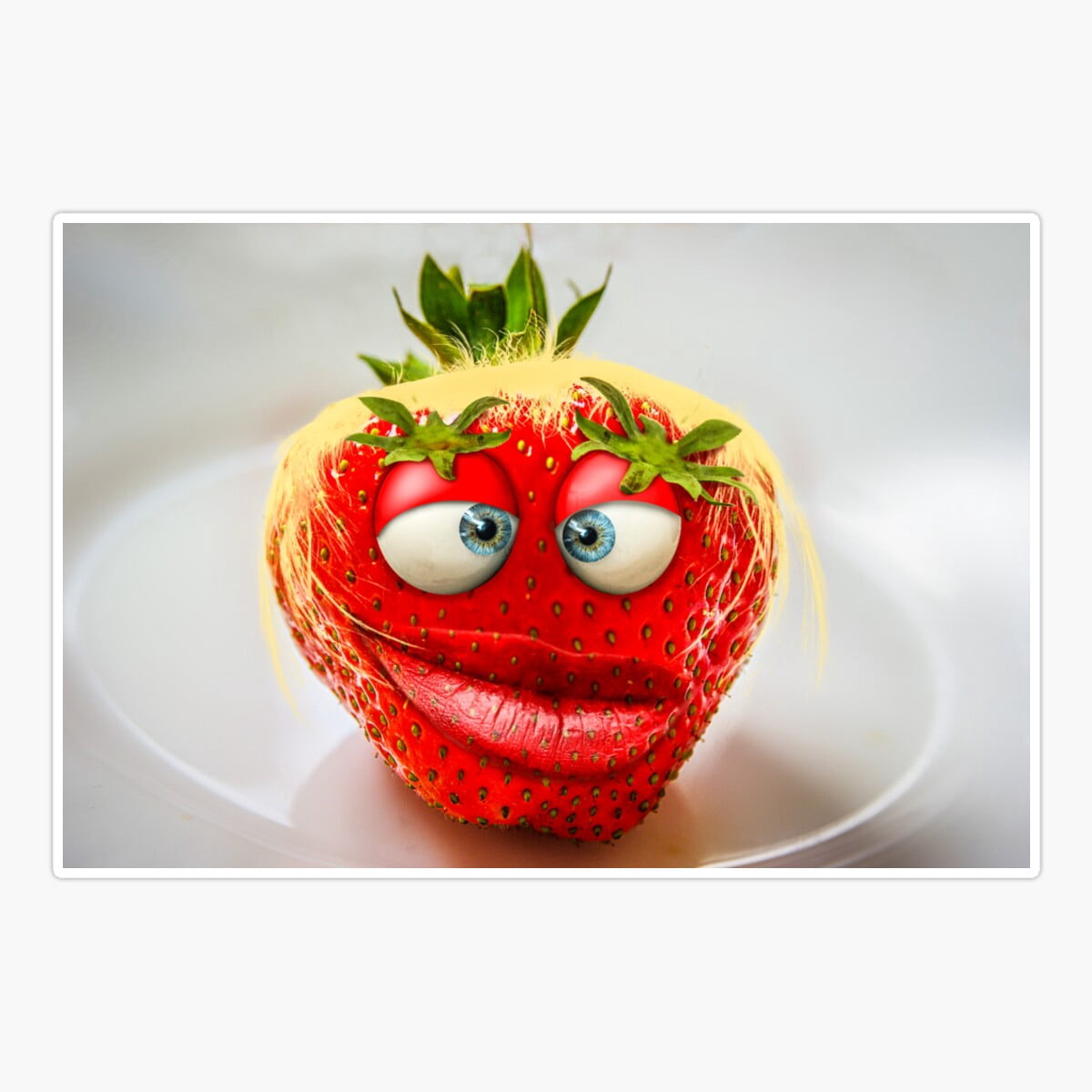 Strawberry Blonde Er, Phone Decal Water Bottle Stickers Car Decals ...