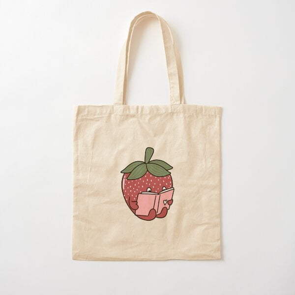Strawberry, Book, Reading, Cottage, Cottagecore, Cute, Berry Canvas ...