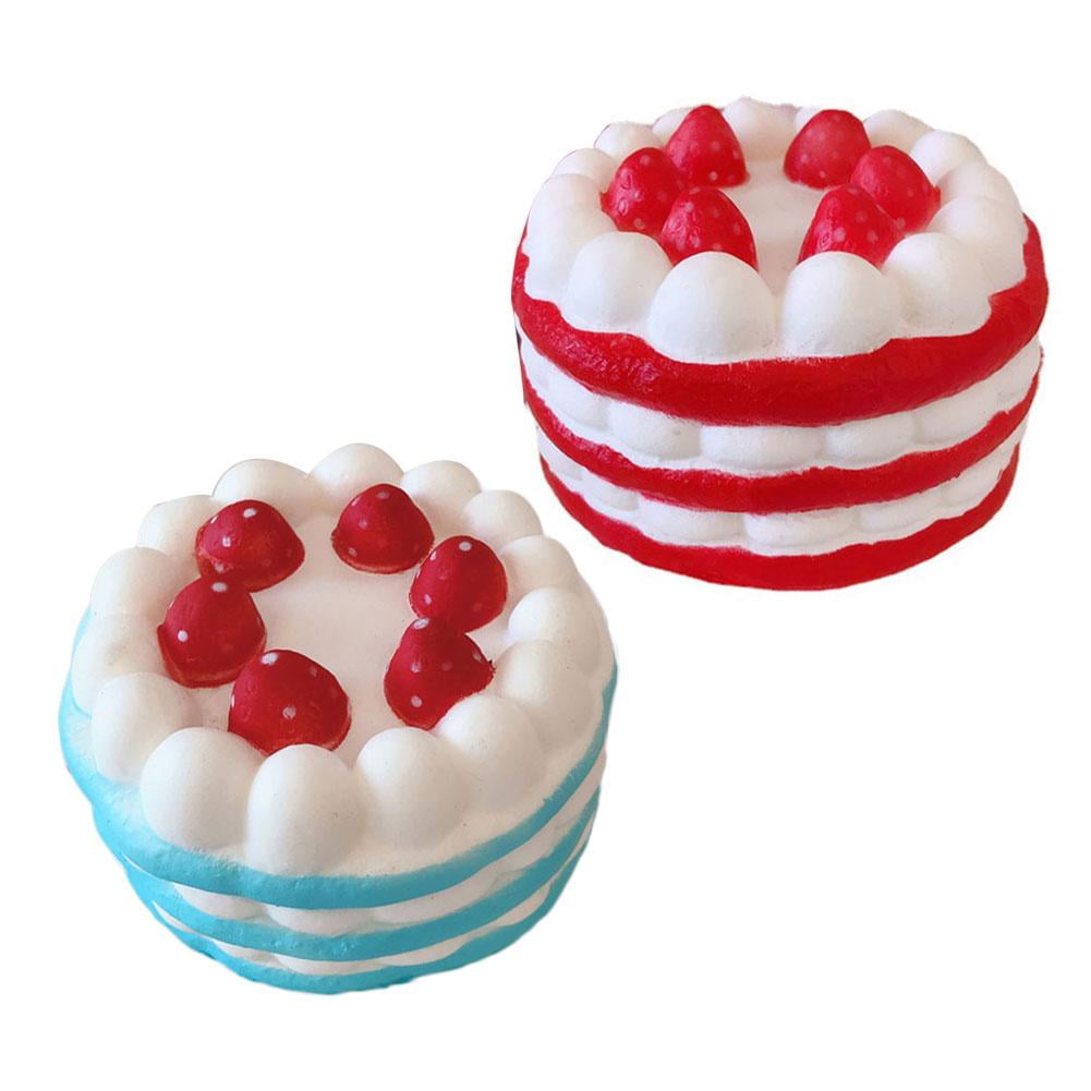Strawberry Cake Slow Rebound Pinch Le Soft Decompression K3 Toy New ...