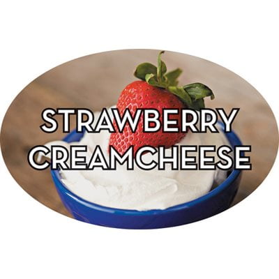 Strawberry Cheesecake Food Store Labels 1.25" x 2" 500 each per roll ...