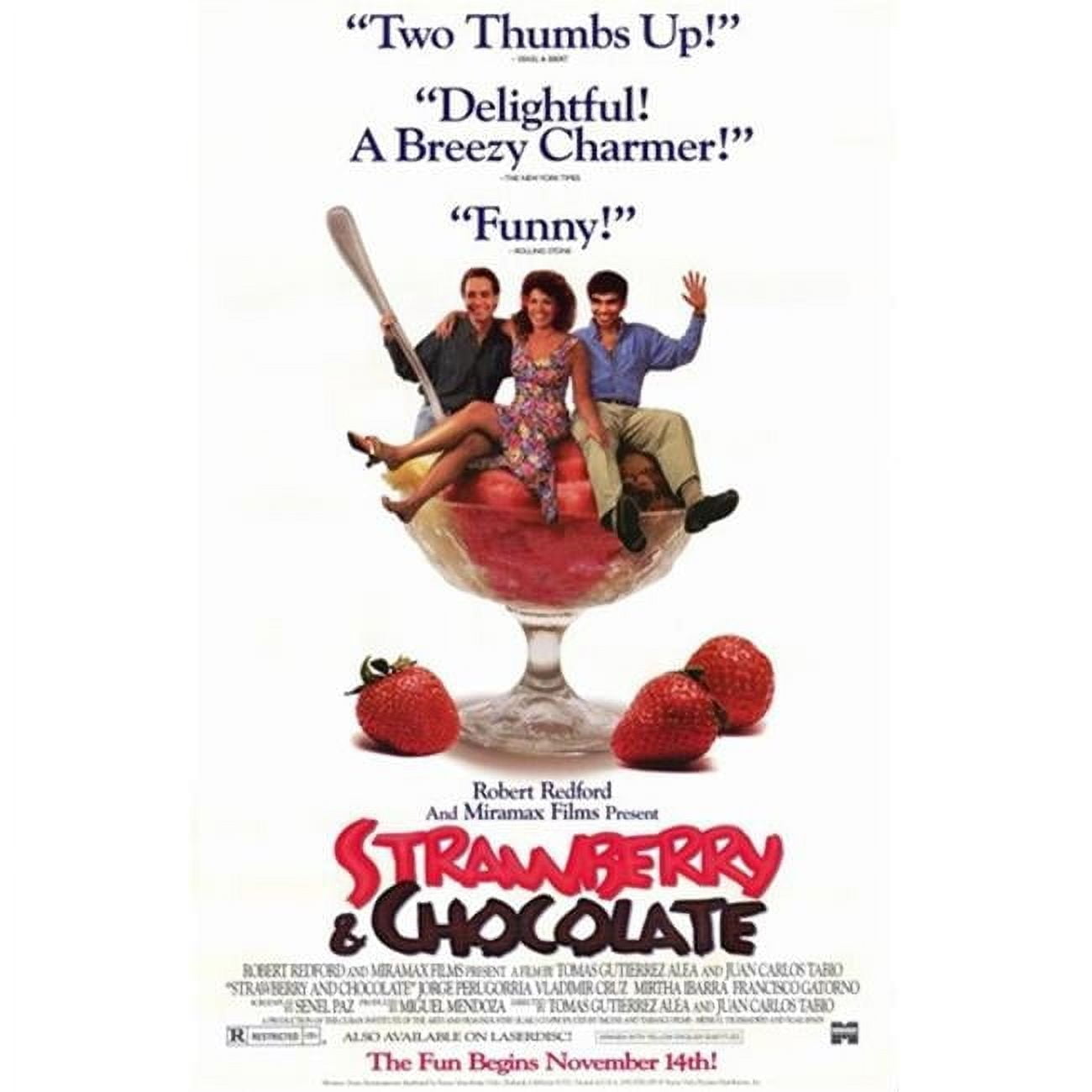 Strawberry & Chocolate Movie Poster - 11 x 17 in. - Walmart.com