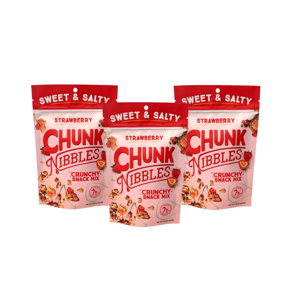 Strawberry Chunk Nibbles Snack Clusters 3 Pack - Walmart.com