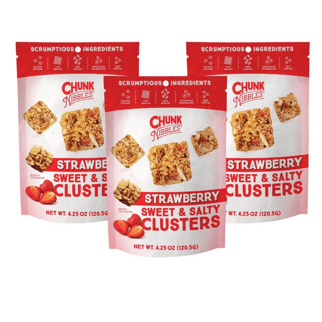 Sweet Bites Prepackaged Food Groceries: Real Strawberry Chunk Nibbles ...