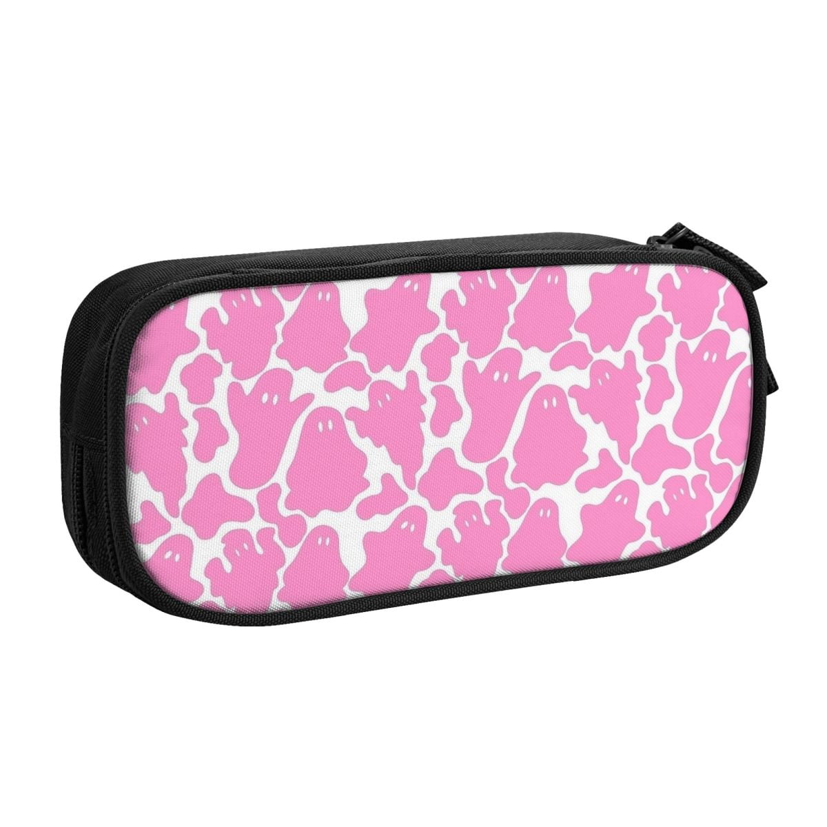 Strawberry Cow Pencil Cases Pink Halloween Pencil Box Pen Box for ...