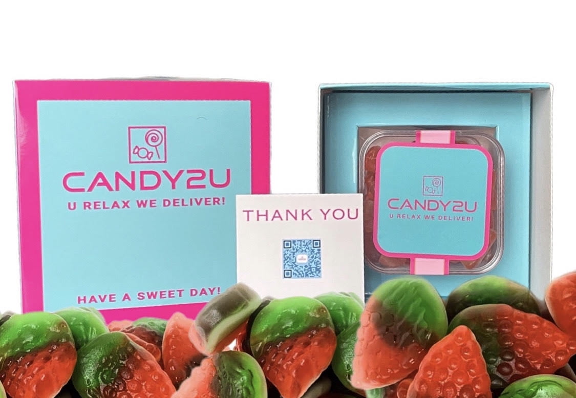 Strawberry Creamsicle Gummy Bites Sweet Box - Walmart.com