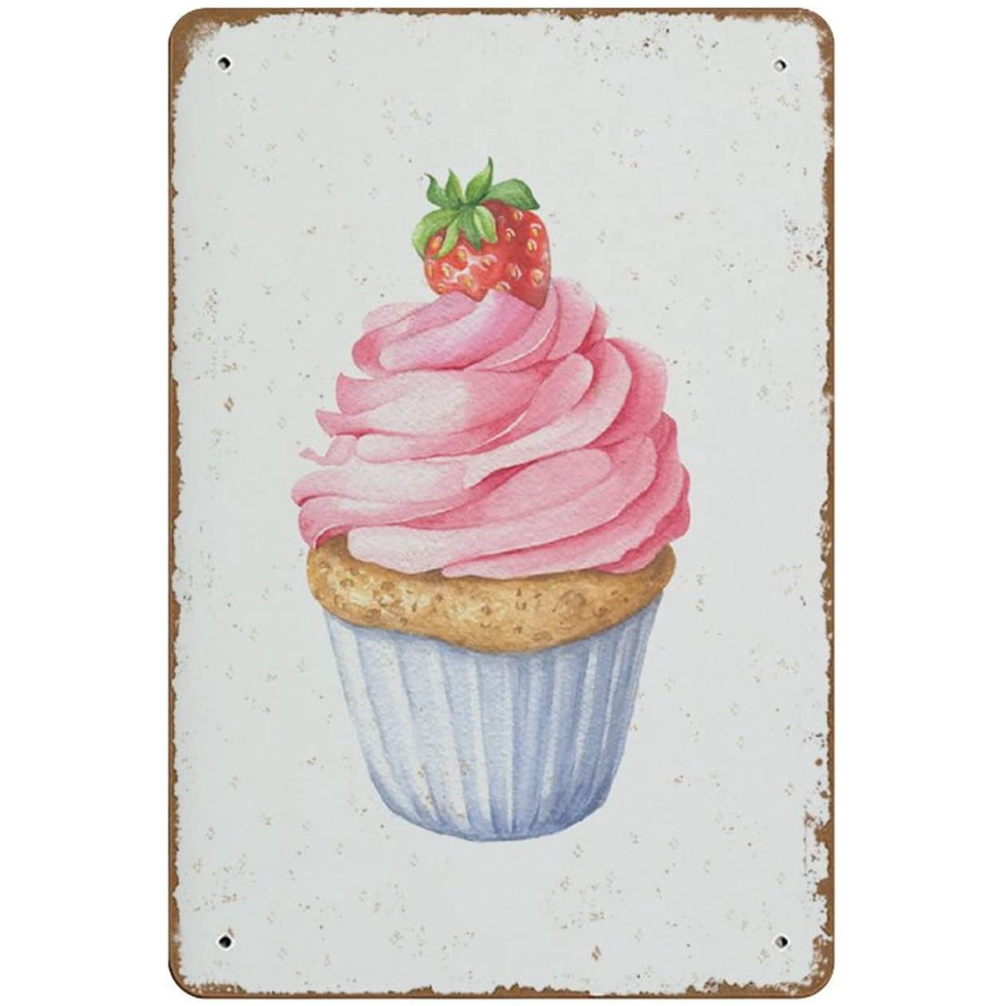 Strawberry Cupcake Clipart