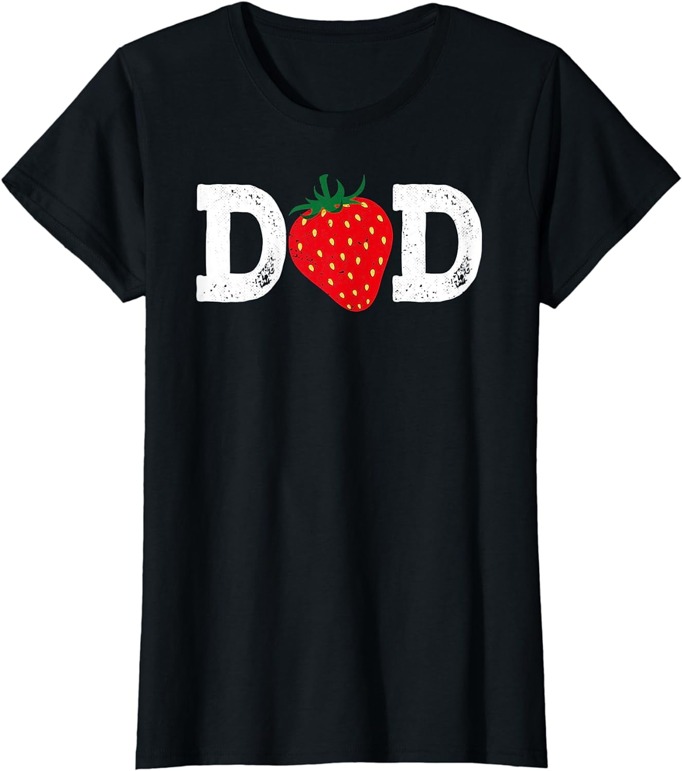 Strawberry Dad Fruit Lover Fruitarian Father's Day Berry T-Shirt ...