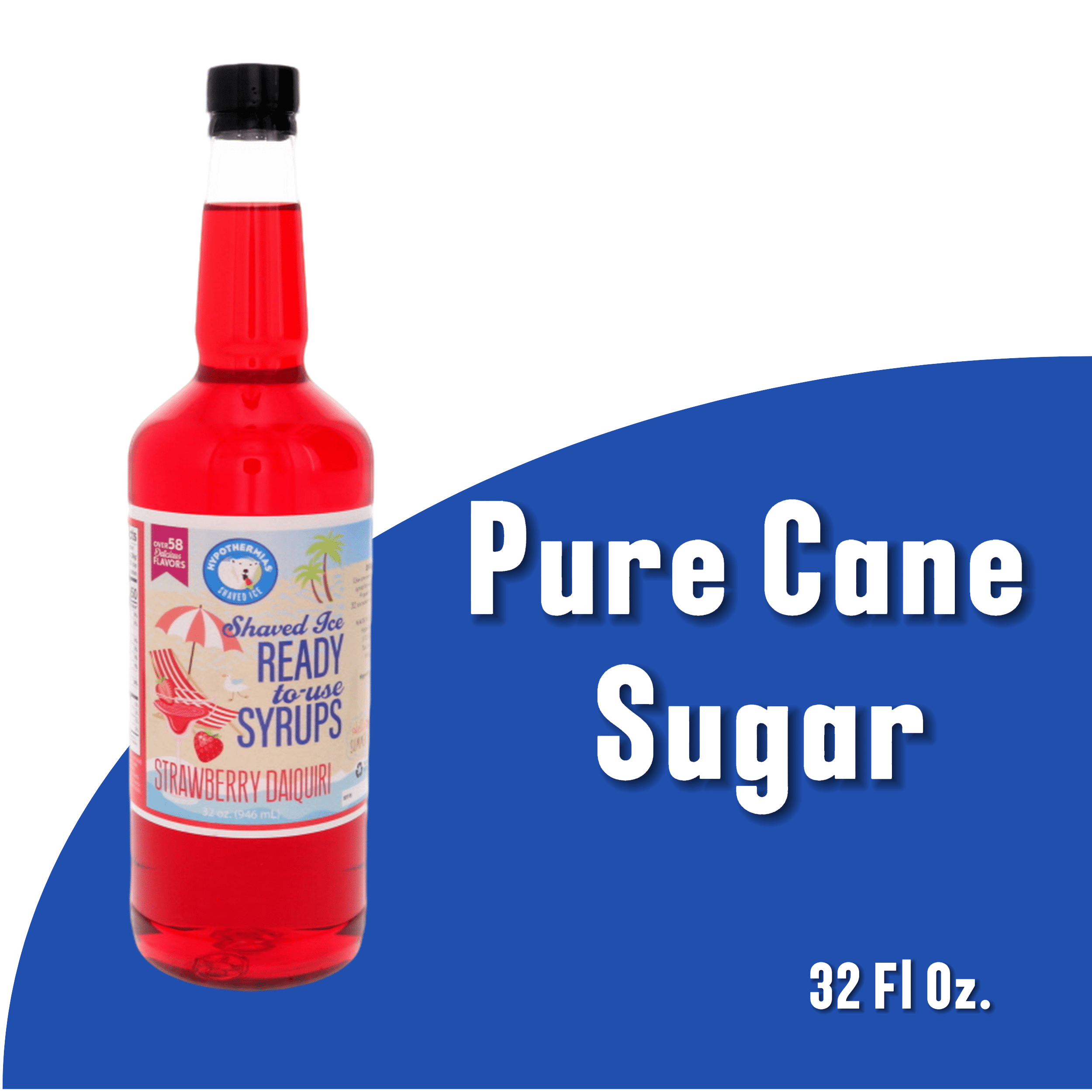 Strawberry Daiquiri Hypothermias Hawaiian Snow Cones Flavor Syrups for ...