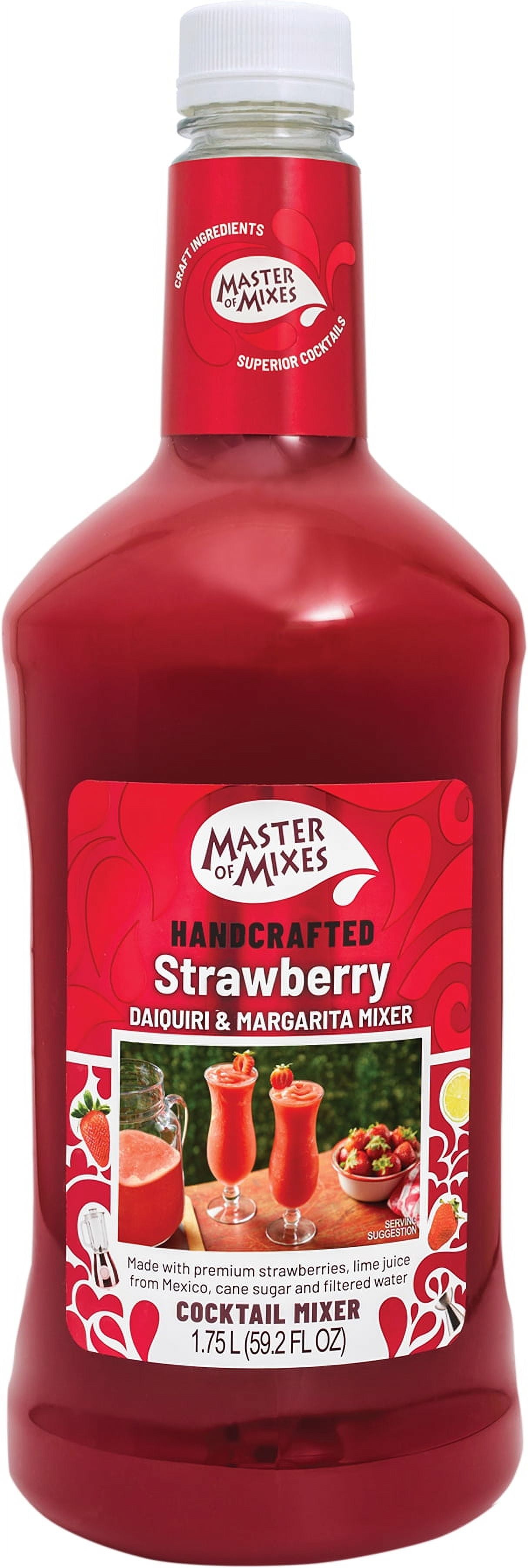 Master of Mixes Cocktail Strawberry Daiquiri/Margarita Mixer, 1.75 L ...