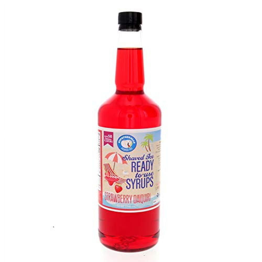 Strawberry Daiquiri Snow Cone Syrup Coffee Syrup Shaved Ice And Slushie
