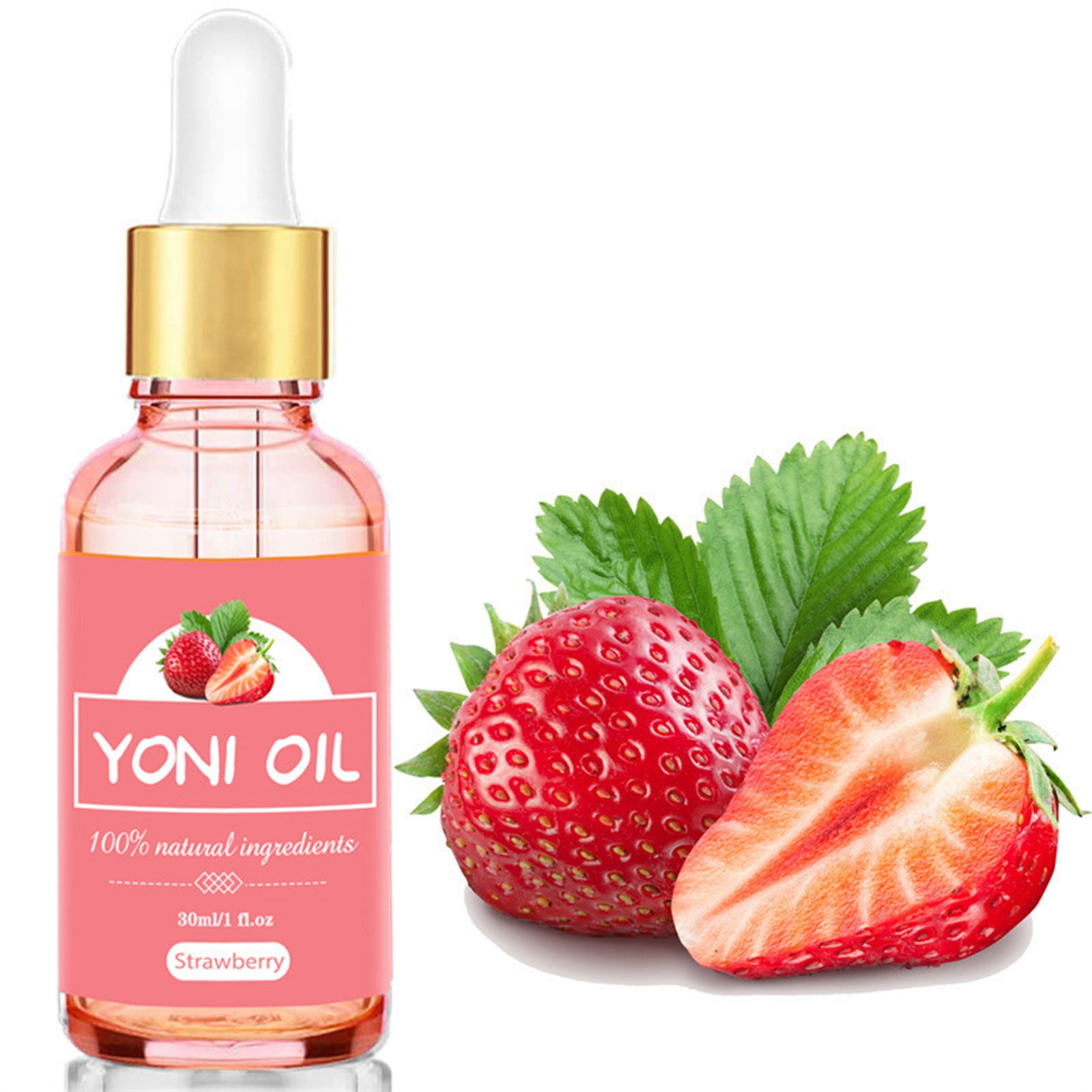 Strawberry Essential Oil, Body Oil Fills Your Skin with Sweet Brightens ...
