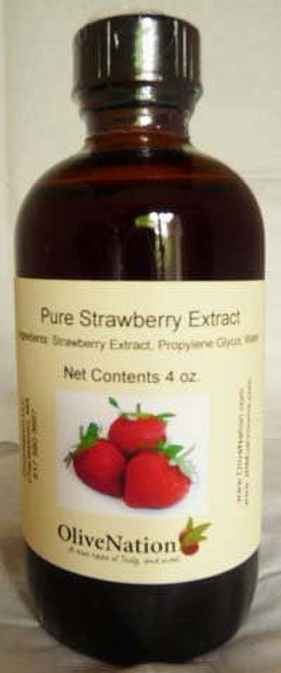 Strawberry Extract - Rich Flavor for Beverages, Ice Cream, Fillings ...