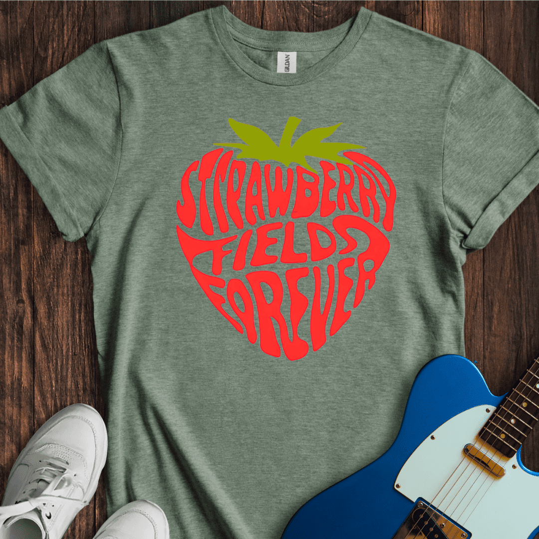 Strawberry Fields Forever T-Shirt - Walmart.com