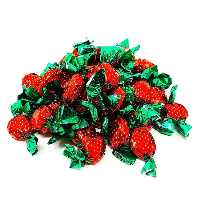 Strawberry Filled Bon Bons Sachet Wrap Hard Candies 6 Lb Bag - Walmart.com