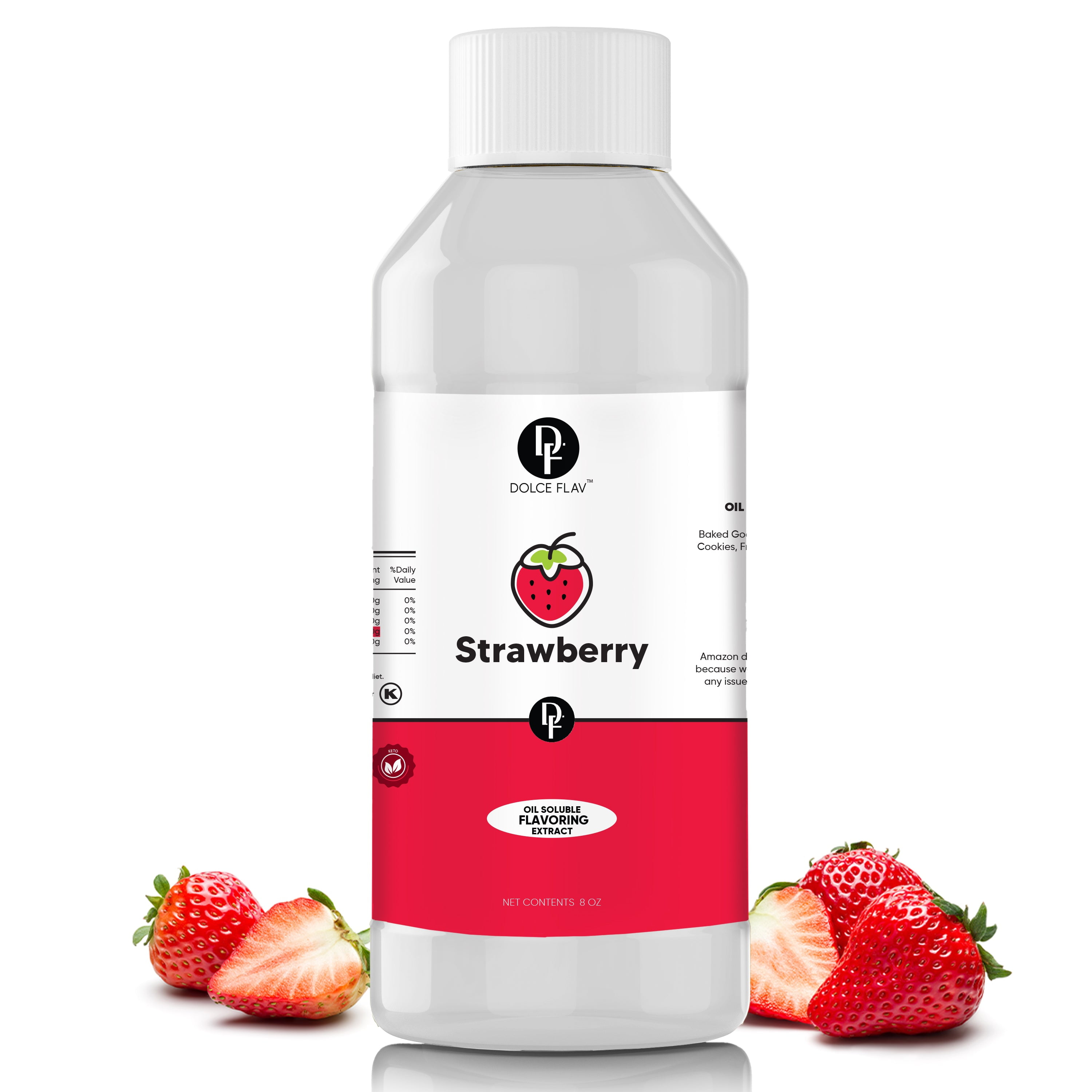 Dolce Flav - Oil Soluble Strawberry Flavoring - Walmart.com