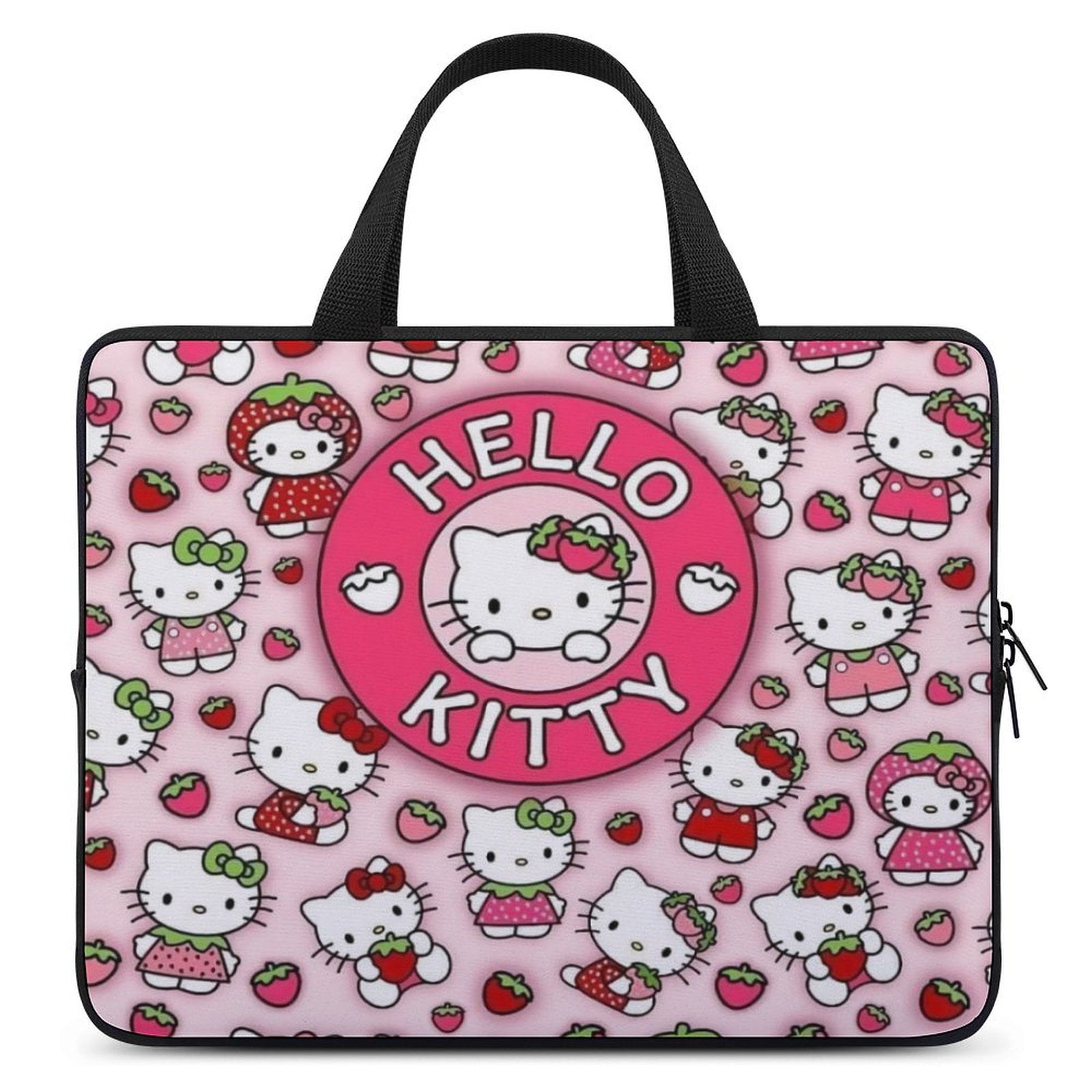Strawberry Hello Kitty 12 Inch Laptop Bag,Expandable Computer Bag ...