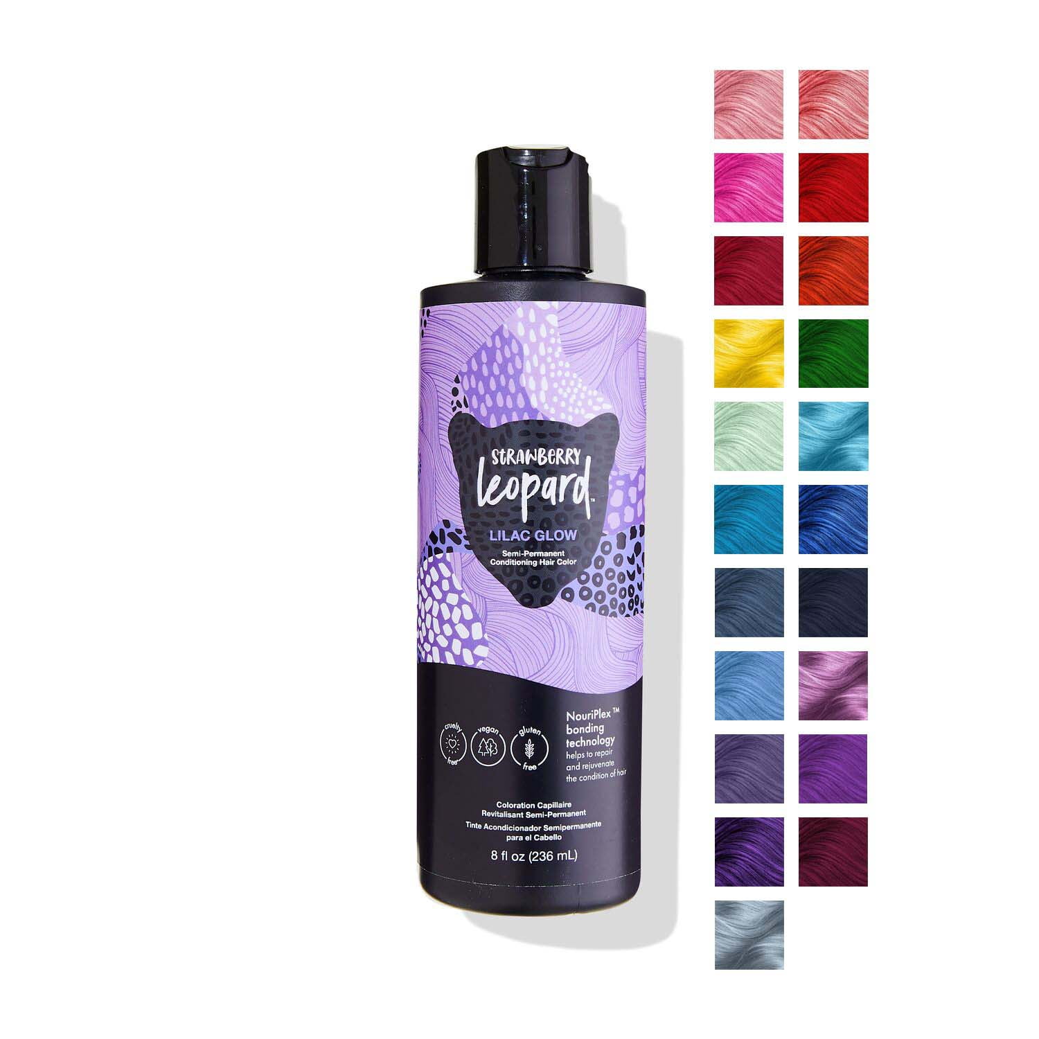 Strawberry Leopard Lilac Glow Semi Permanent Conditioning Hair Color ...