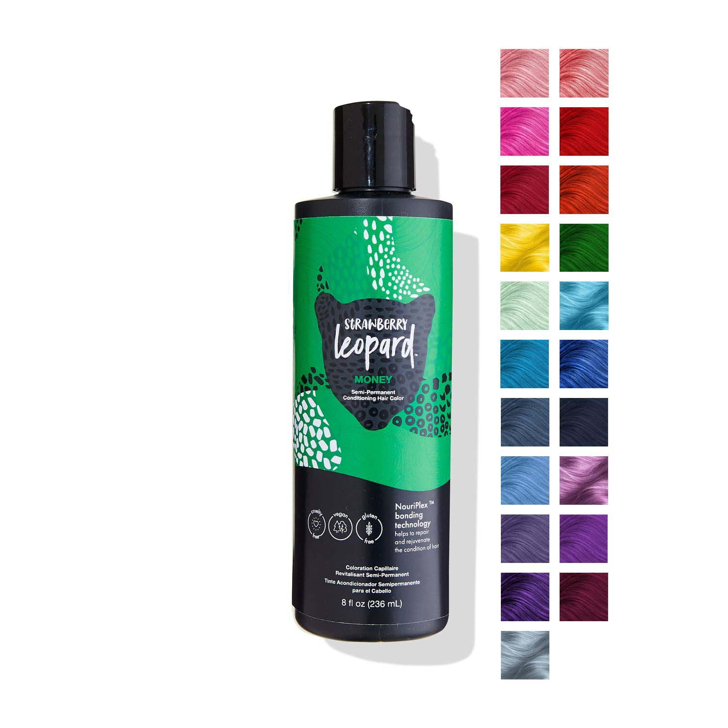 Strawberry Leopard Money Semi Permanent Conditioning Hair Color ...