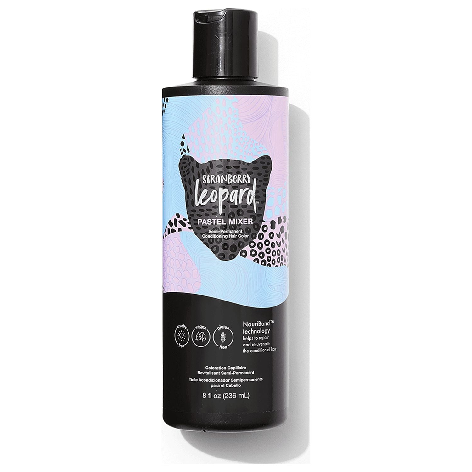 Strawberry Leopard Pastel Mixer