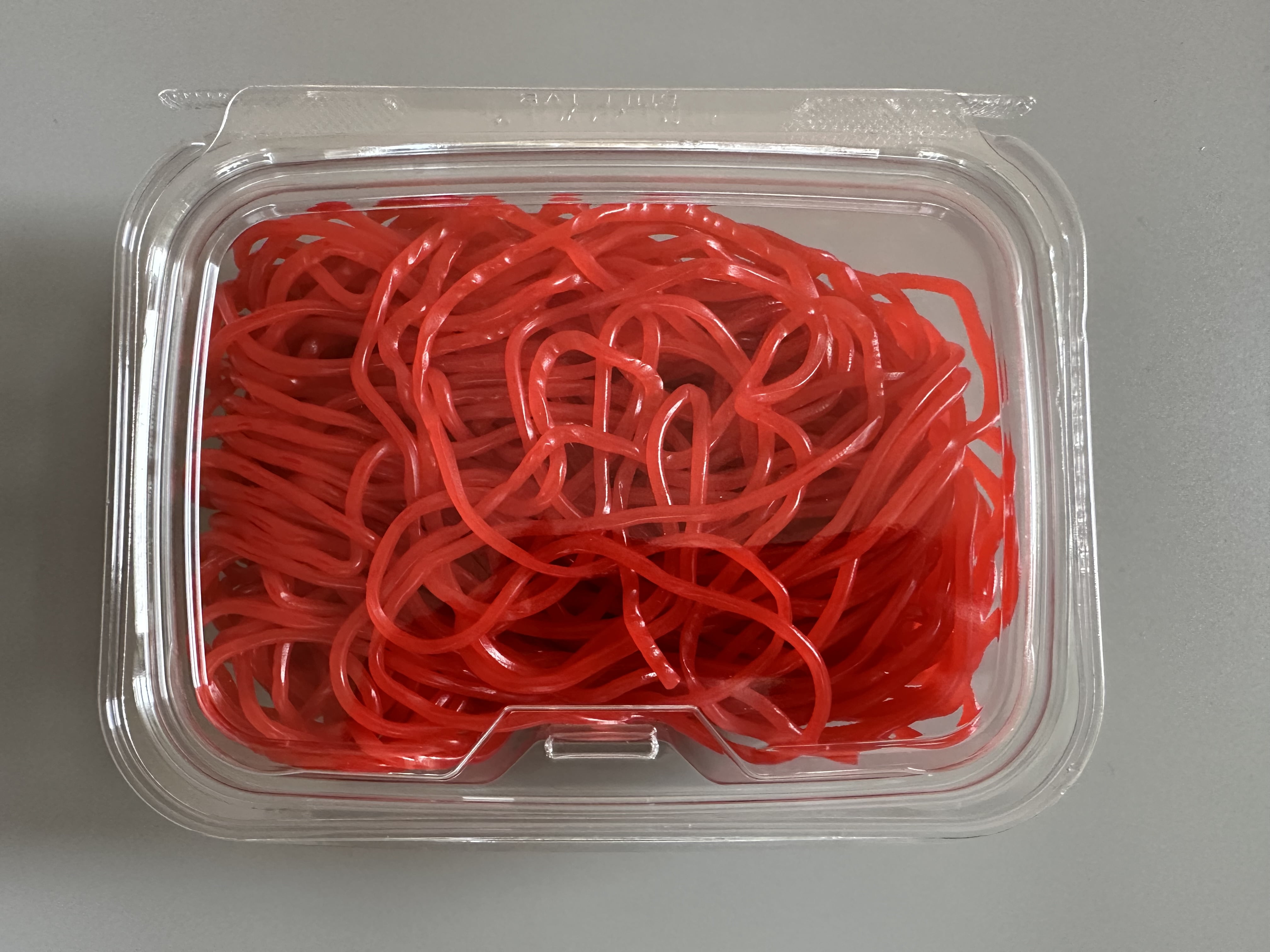 Strawberry Licorice Laces - 10 oz Tub - by The Penny Candy Store ...