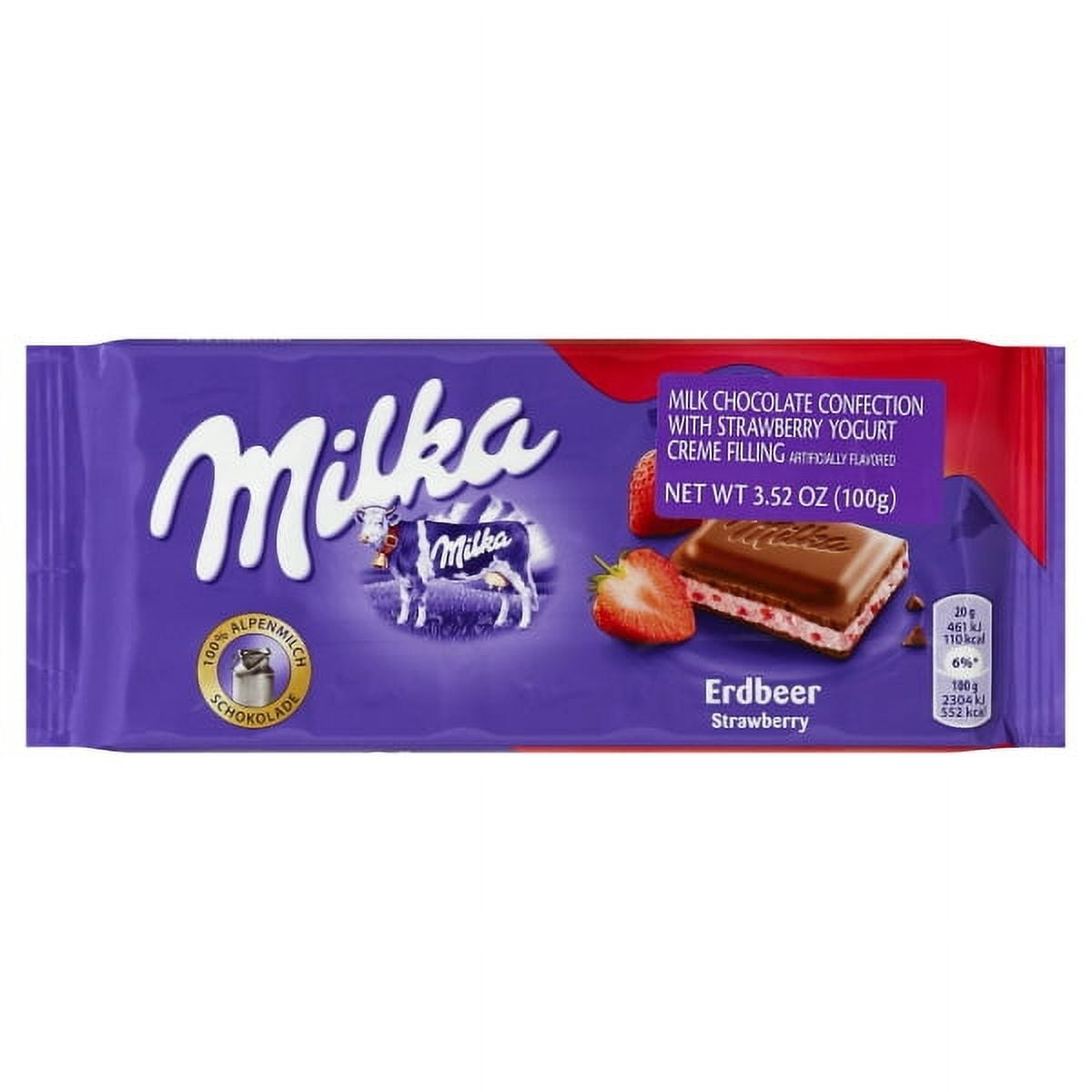 Mondelez Milka Milk Chocolate Confection, 3.52 oz - Walmart.com
