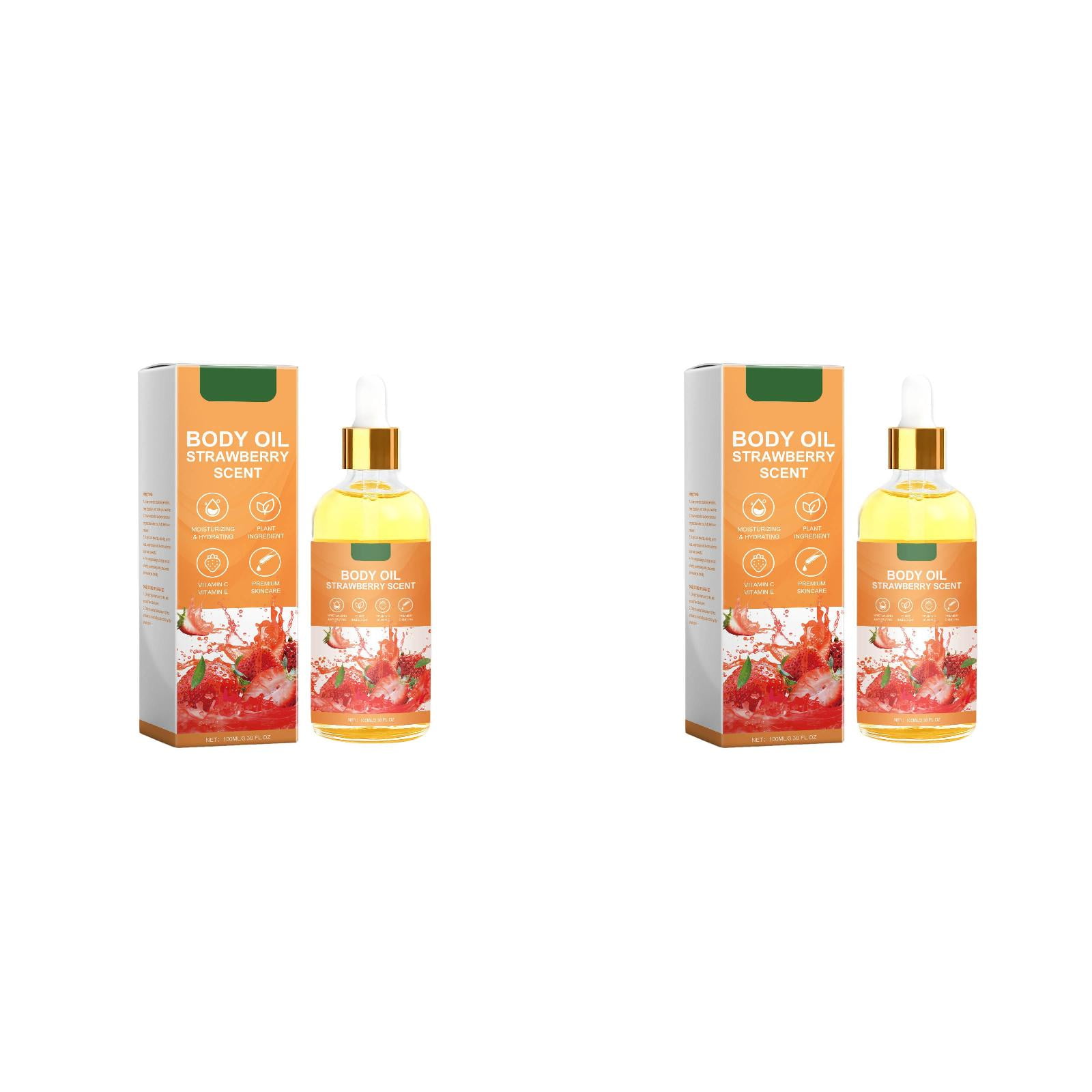 Strawberry Moisturizing Oil 100ml Moisturizing Aging Light Line
