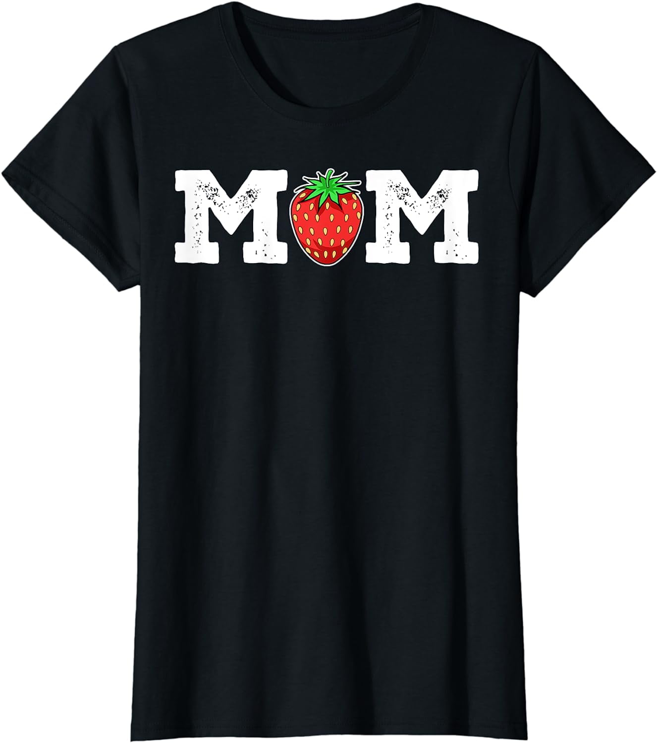 Strawberry Mom Fruit Lover Fruitarian Mother's Day Berry T-Shirt ...