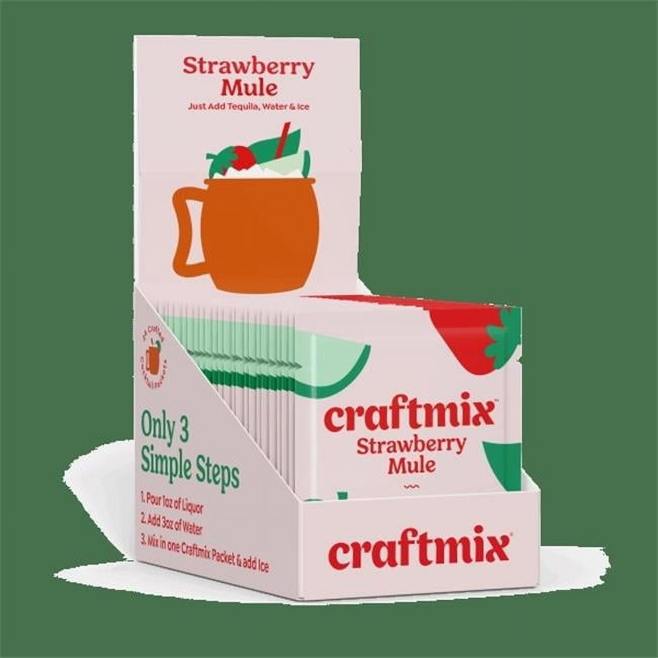 Strawberry Mule Caddy Cocktail Mixers - 24 Count - Walmart.com