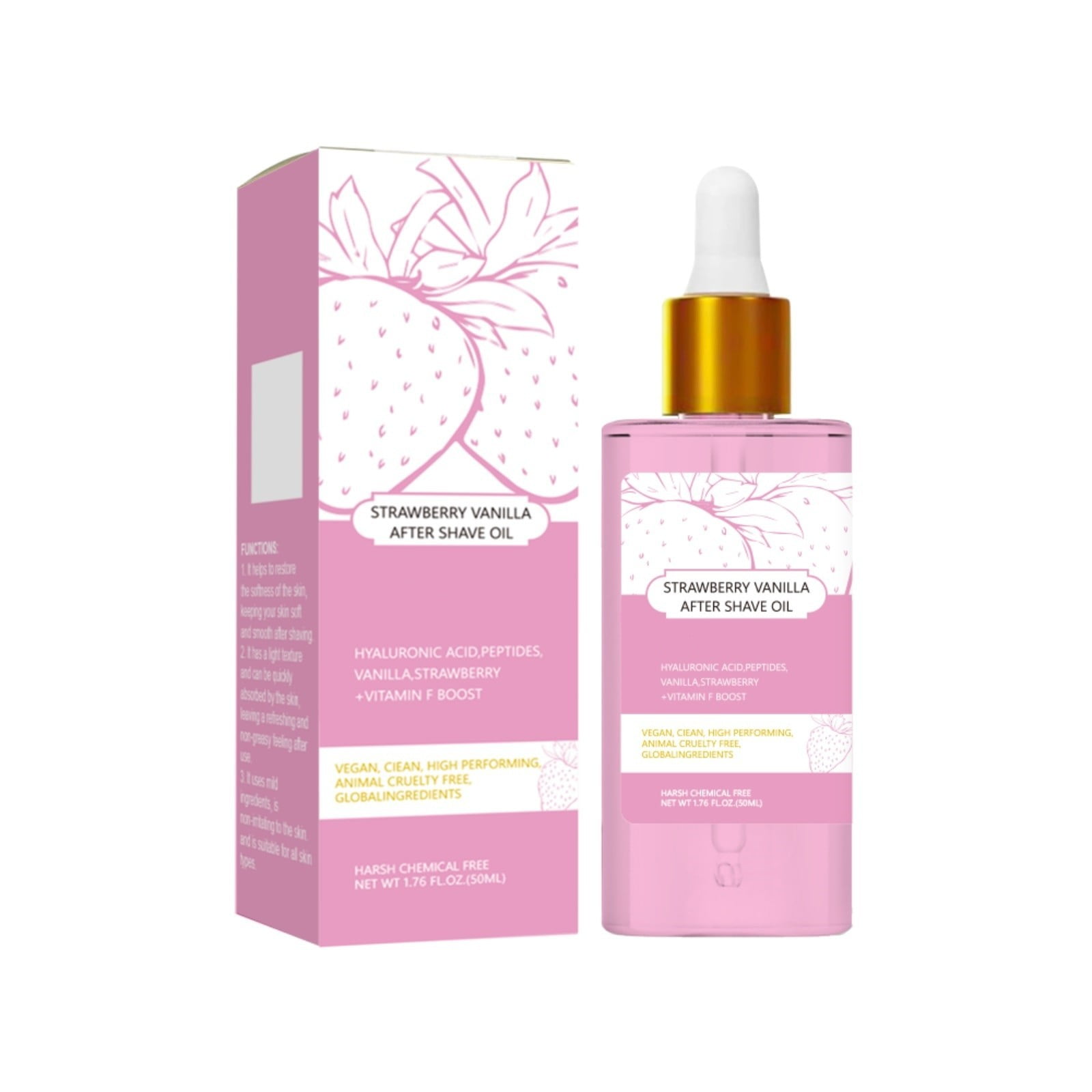 Strawberry Oil for Women for Smooth Skin Strawberry Scent Truly Gentle ...