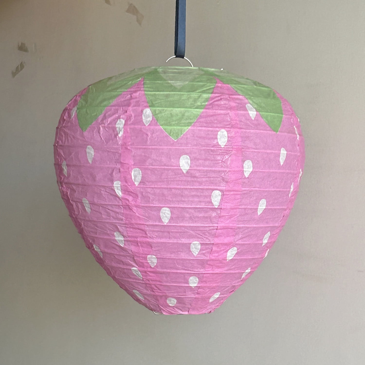 Strawberry Paper Lantern Fruit Paper Lantern Pastoral Style Lantern ...