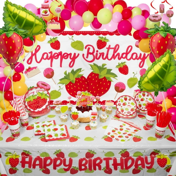 Strawberry Shortcake Party Supplies