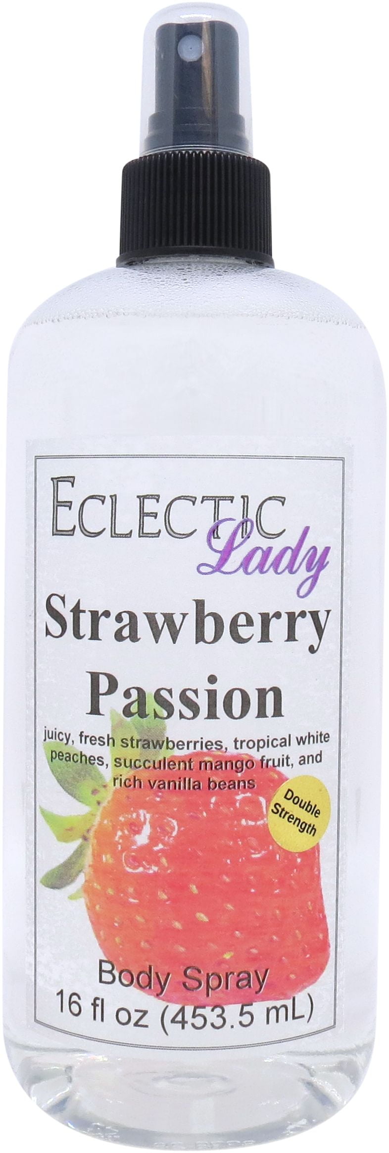 Strawberry Passion Body Spray, Eclectic Lady, Hydrating Mist, Unisex ...