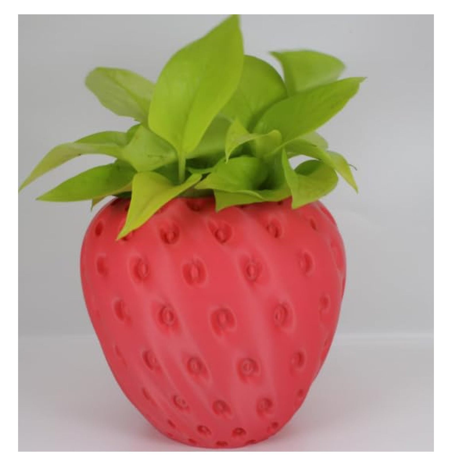 Strawberry Planter pot - Strawberry Shaped Planter Pot With Drainage ...