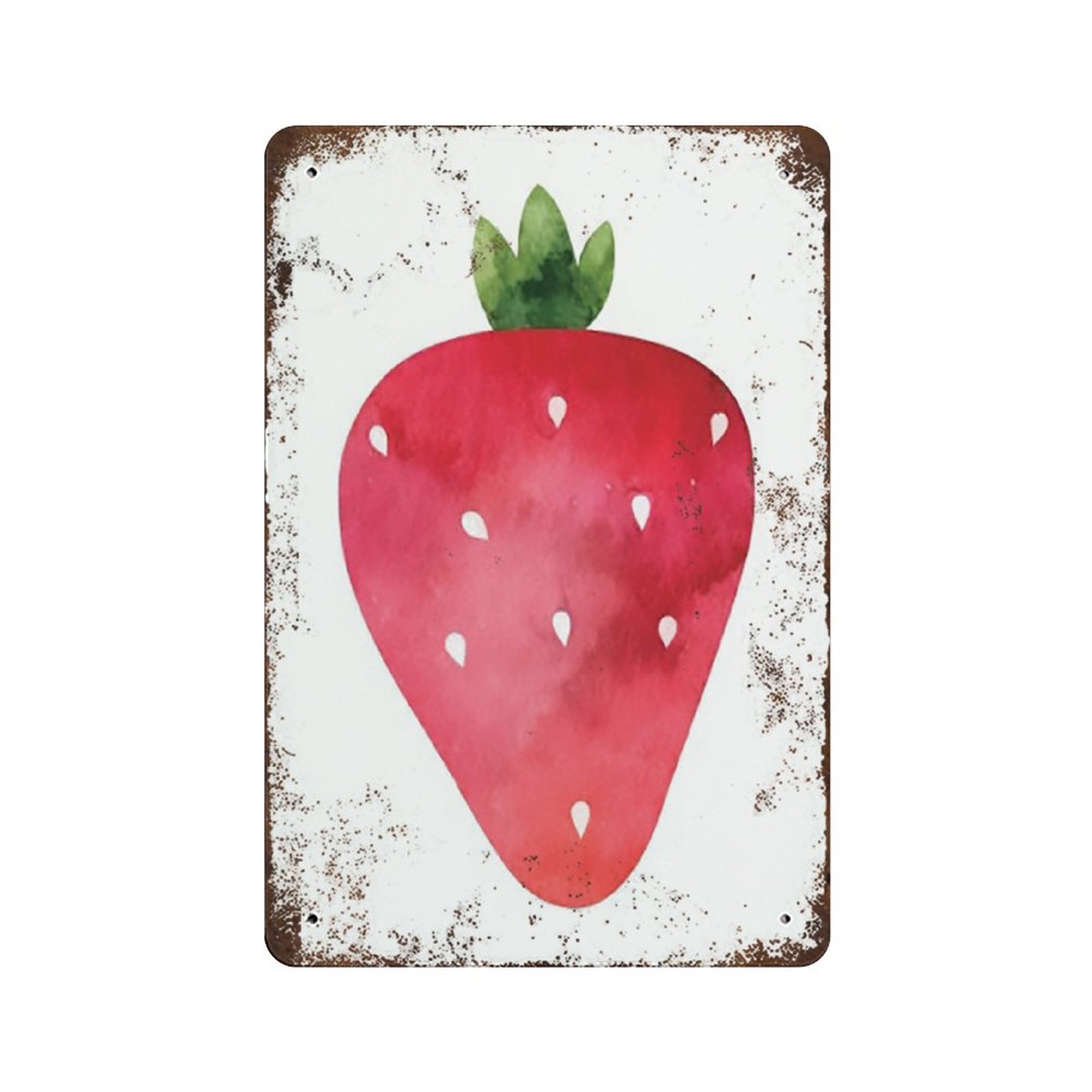Strawberry Print, Fruit Wall Art, Strawberry Printable, Kitchen Wall ...