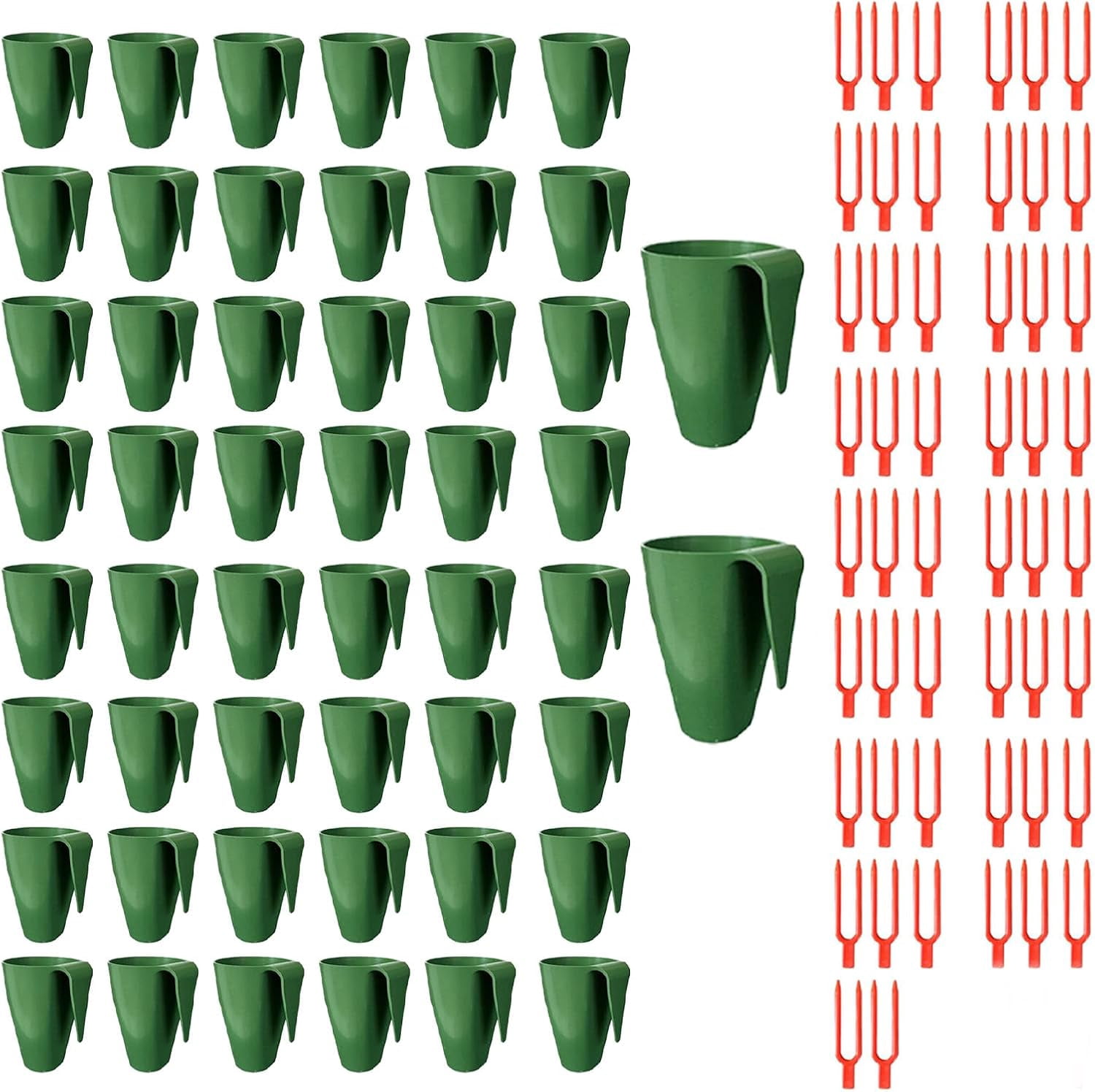 Strawberry Propagation Cups with Runner Forks Breathable Nursery Pots ...