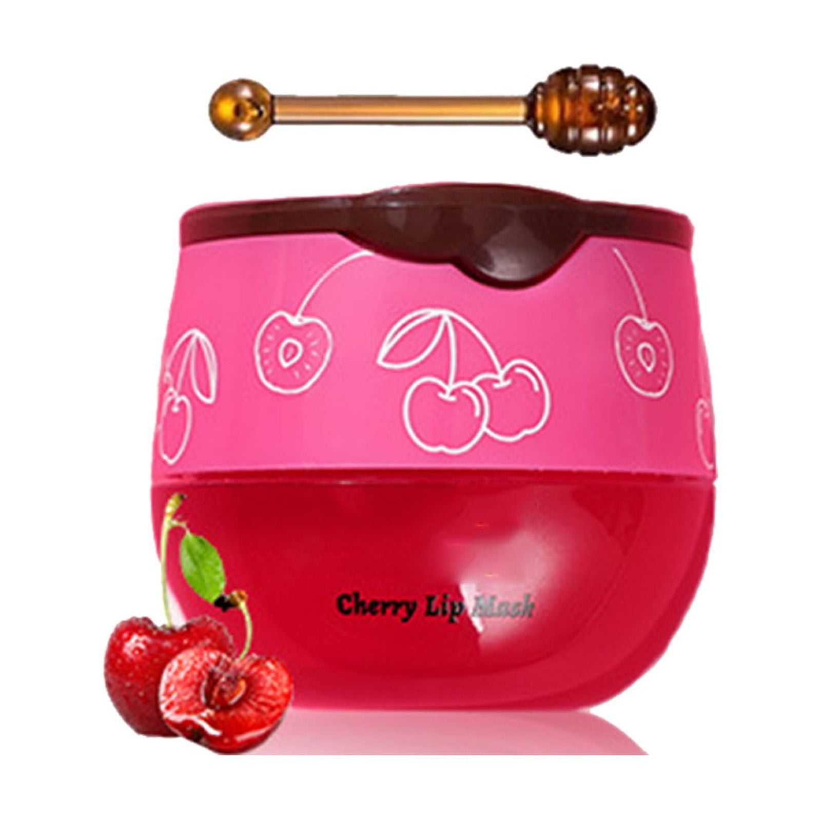 Strawberry Propolis Moisturizing Lip Mask - Honey Lip Balm, Vitamin E ...