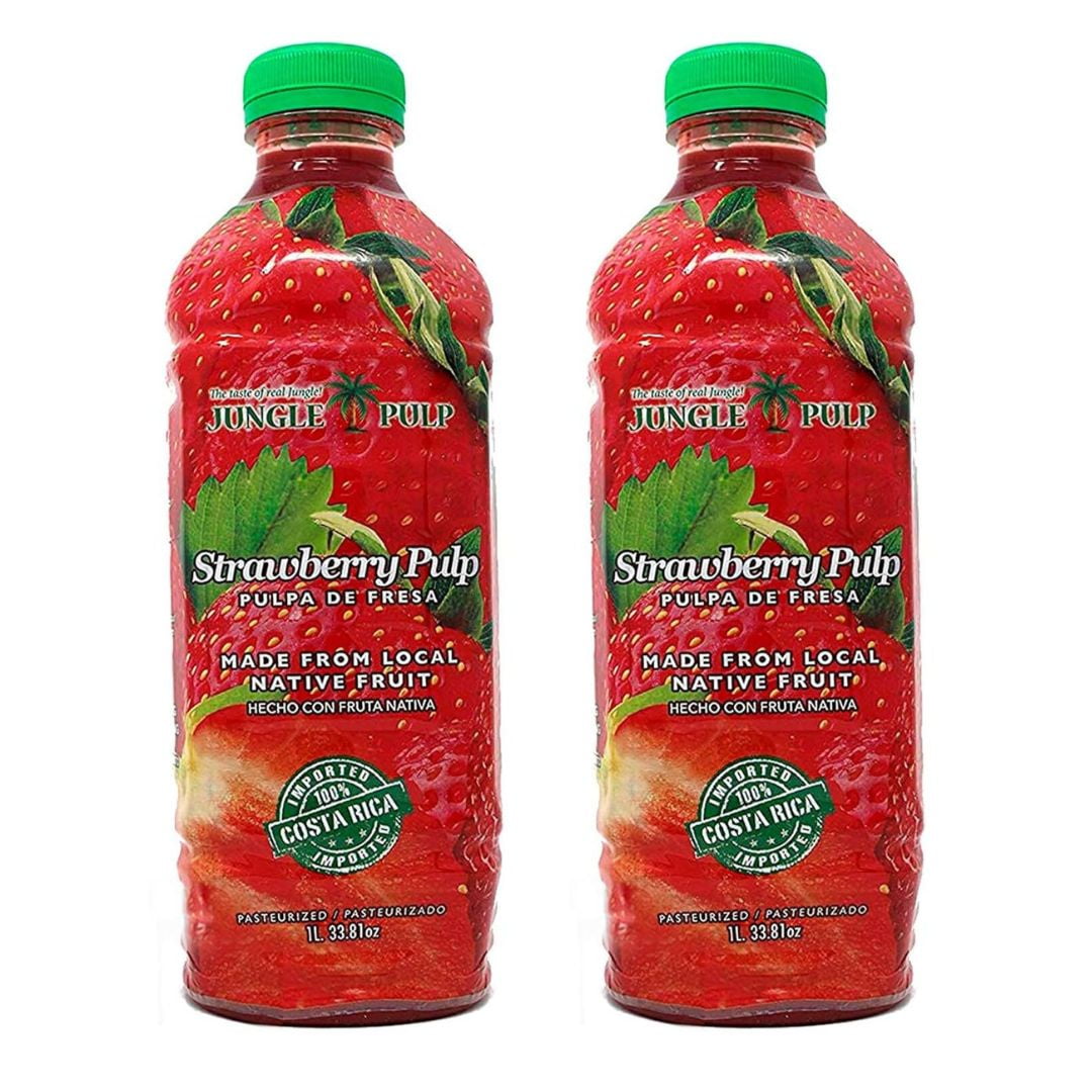 Strawberry Pulp Puree Mix | Made in Costa Rica | Mess Free | Perfect ...