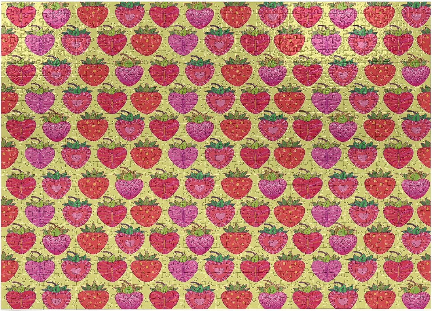 Strawberry Raspberry and Strawberry Slices Motifs Ornamented with ...