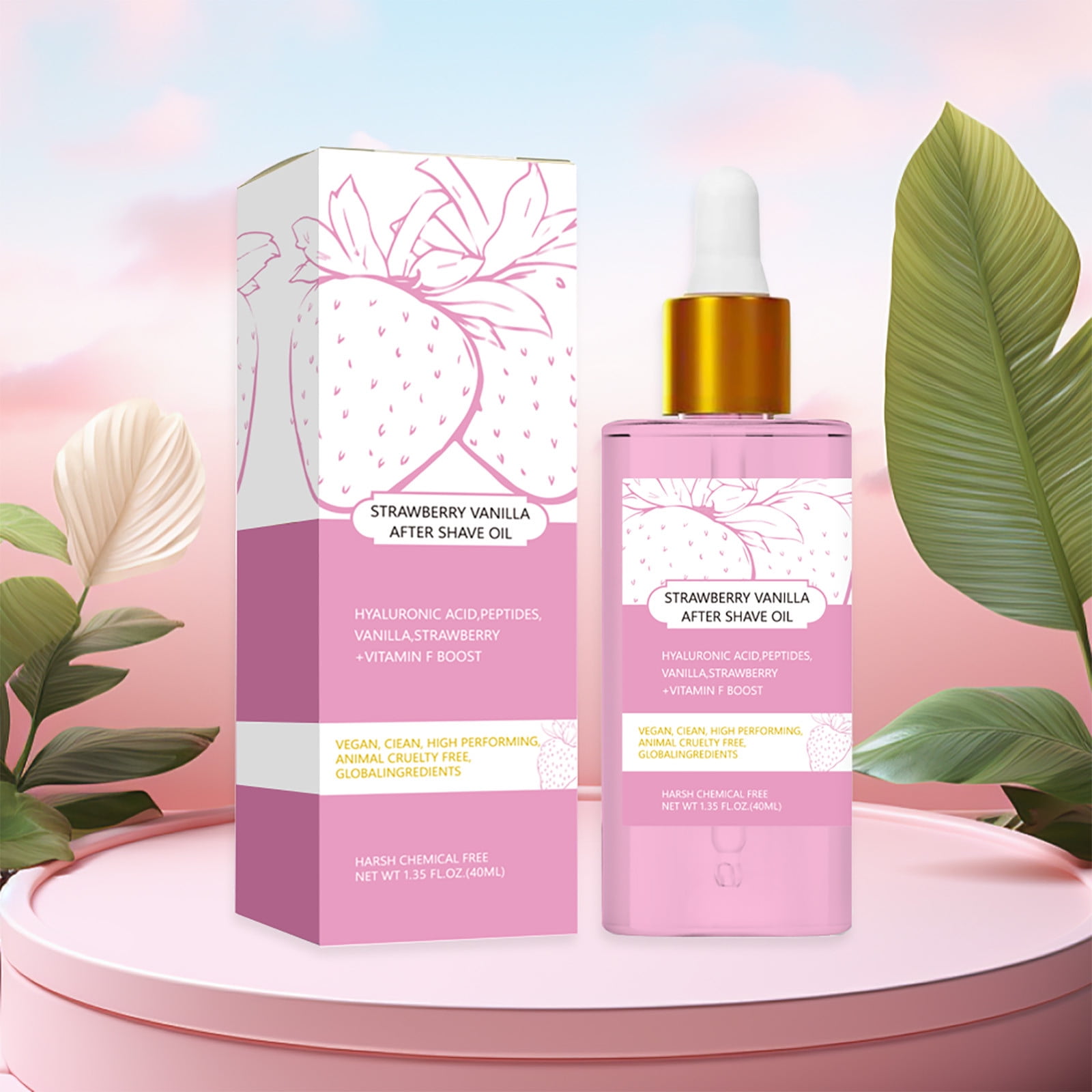 After Strawberry After Shave Oil for Women, Soft Serve After Shave Oil ...