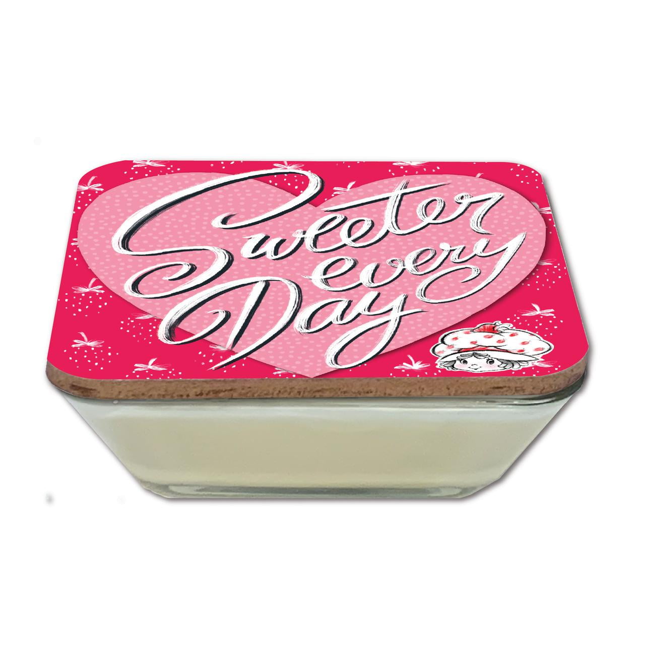 Strawberry Shortcake 20 oz Sweeter Every Day Candy Dish Candle ...