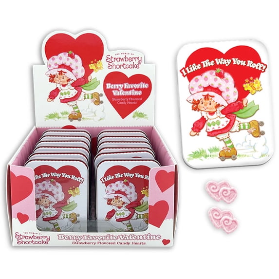 Strawberry Shortcake Berry Favorite Valentine Sour Strawberry Flavored ...