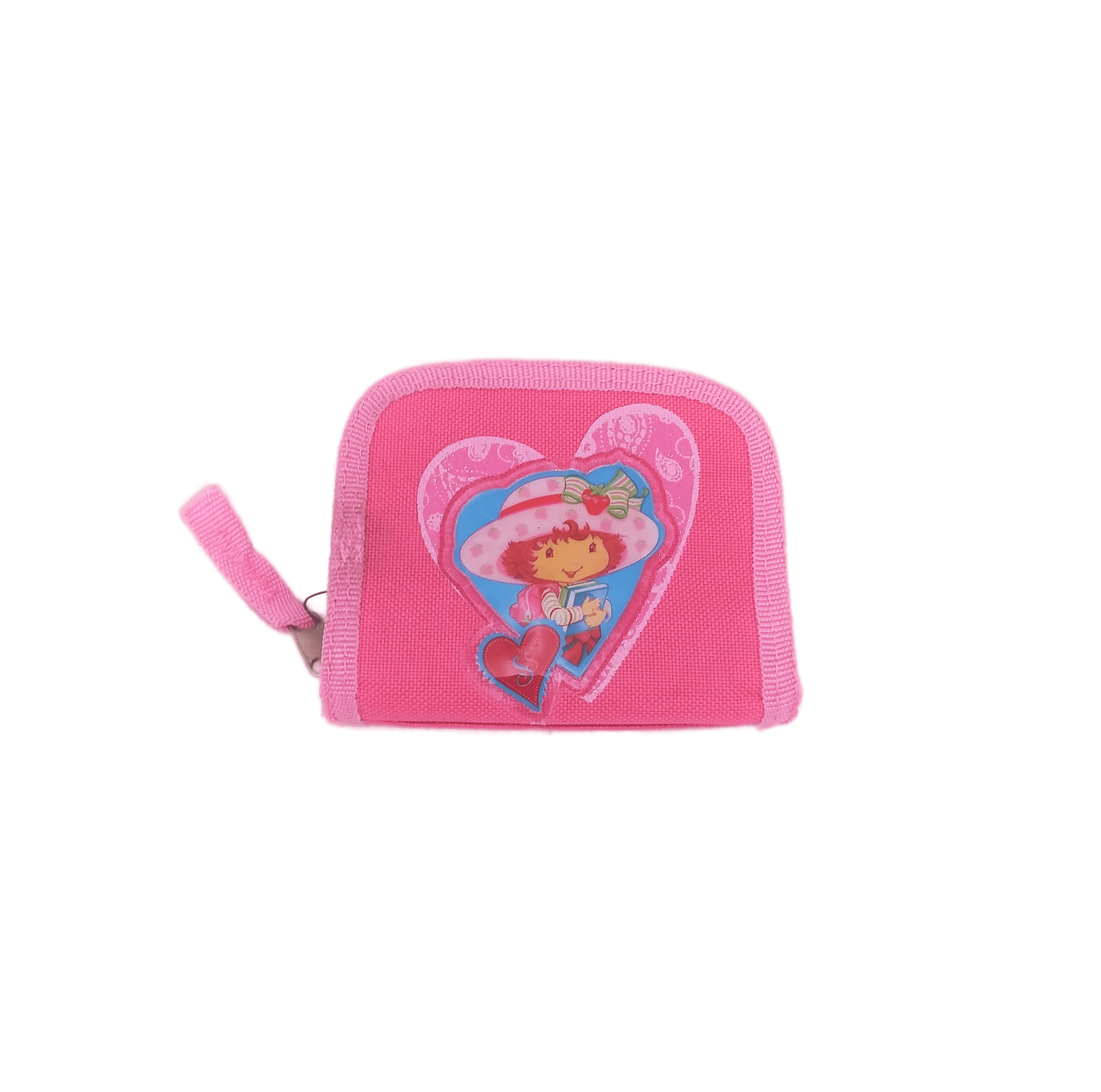 ADS Multiple Slots and Pocket Women's Bifold Wallet, Pink Strawberry ...