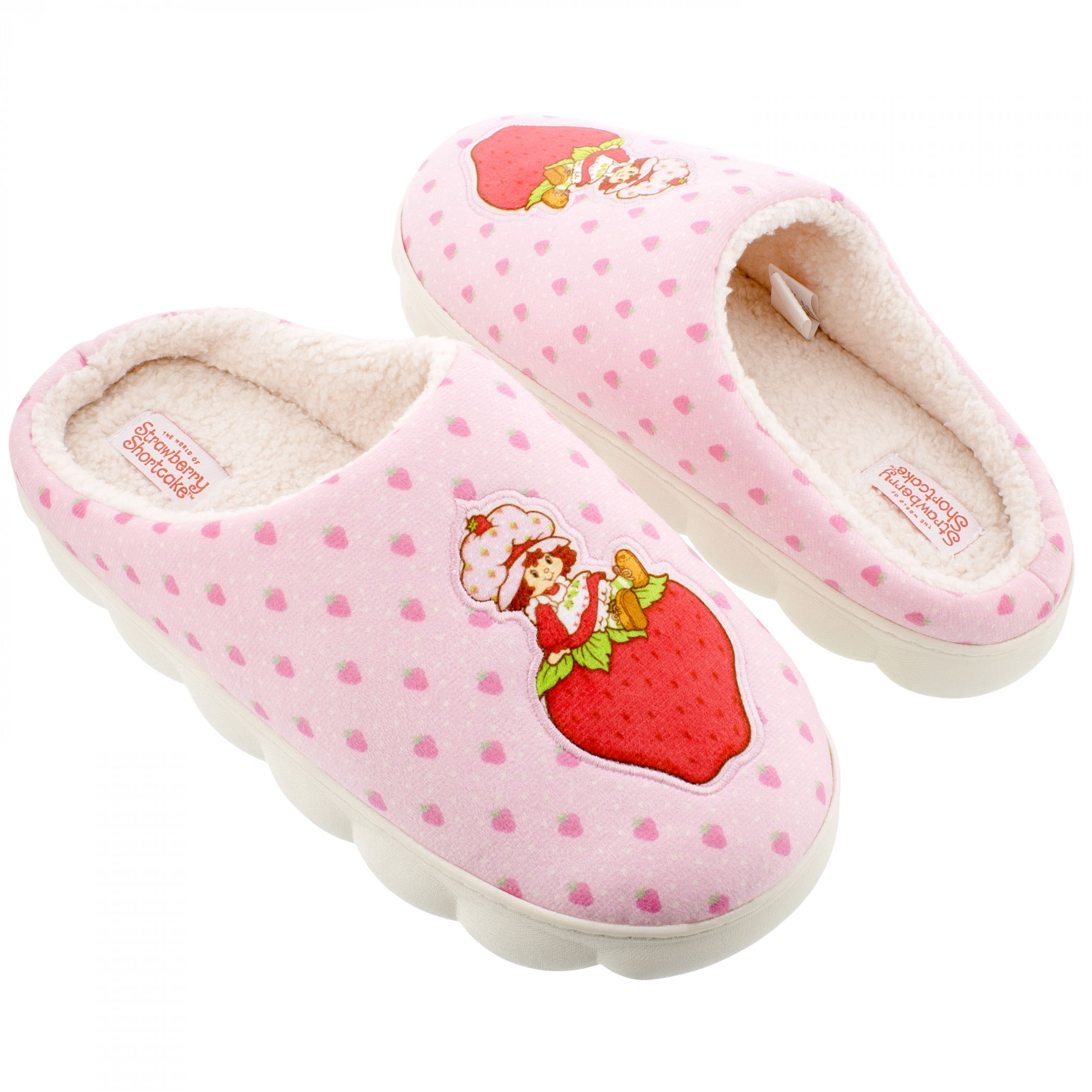 Strawberry Shortcake 888595-size9-10 Women Embroidered Logo Clog Scuff ...