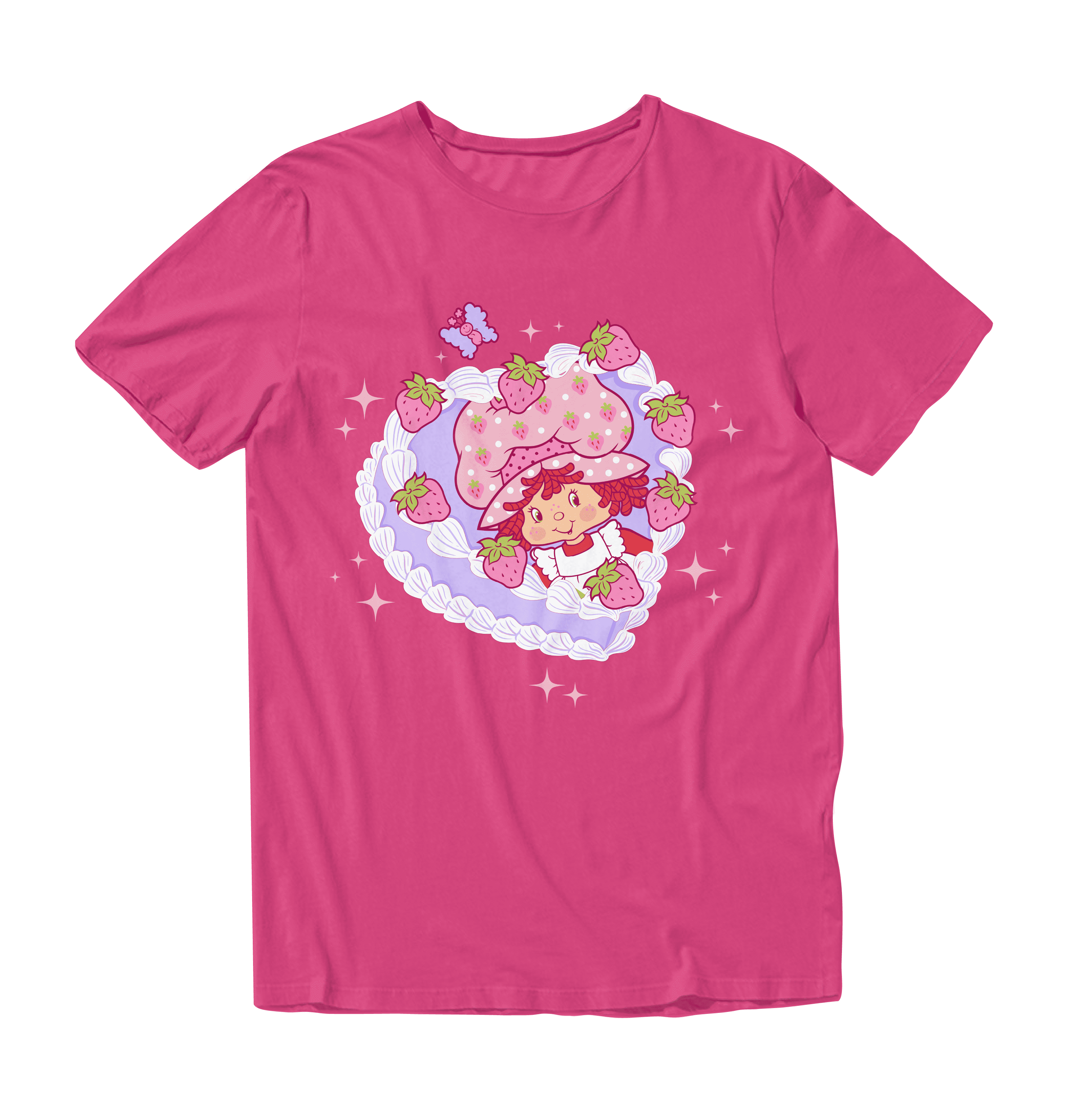 Strawberry Shortcake Heart Cake Child Unisex Short Sleeve T-Shirt (Hot ...