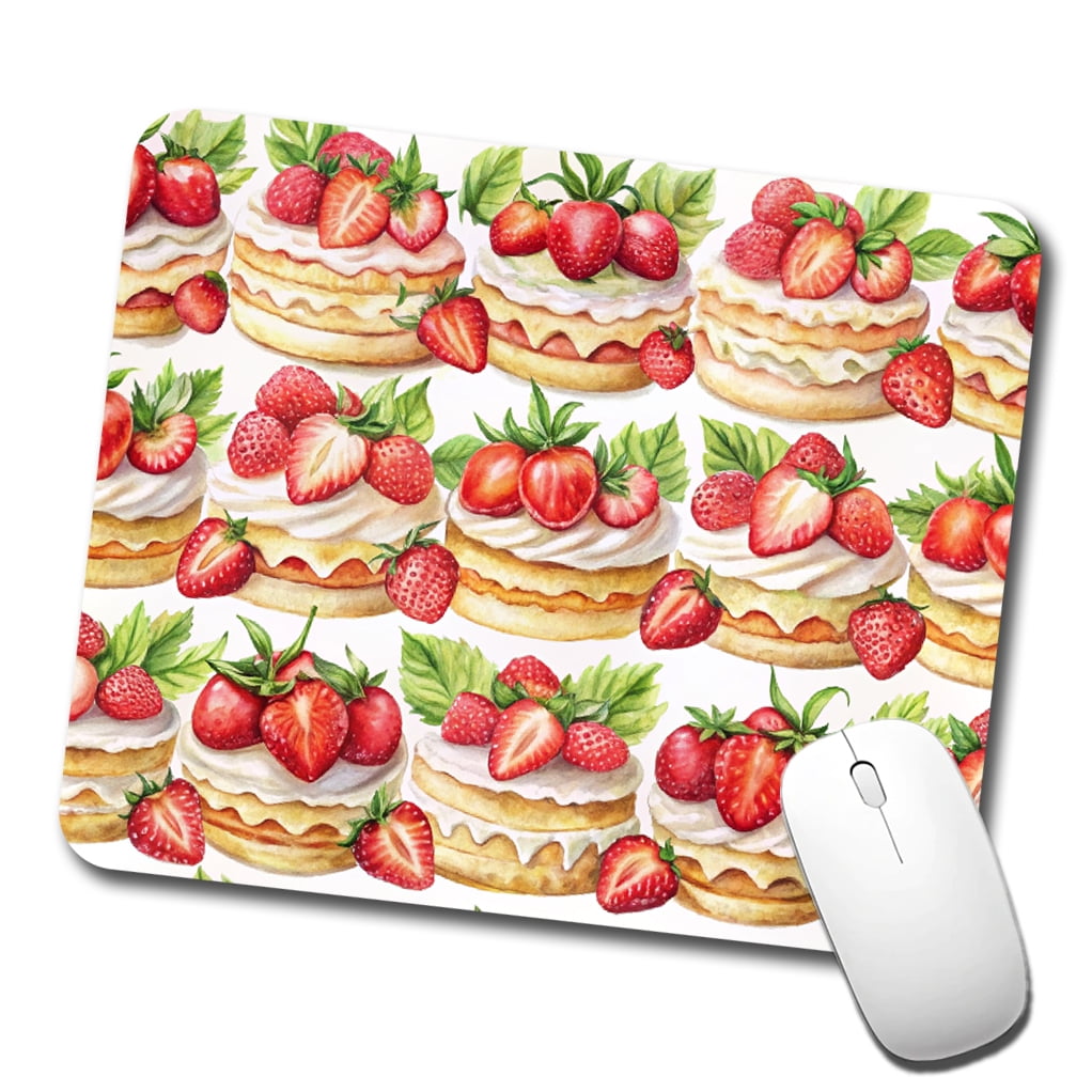 Strawberry Shortcake In A Row Mouse Pad Low Profile Gaming Mat ...