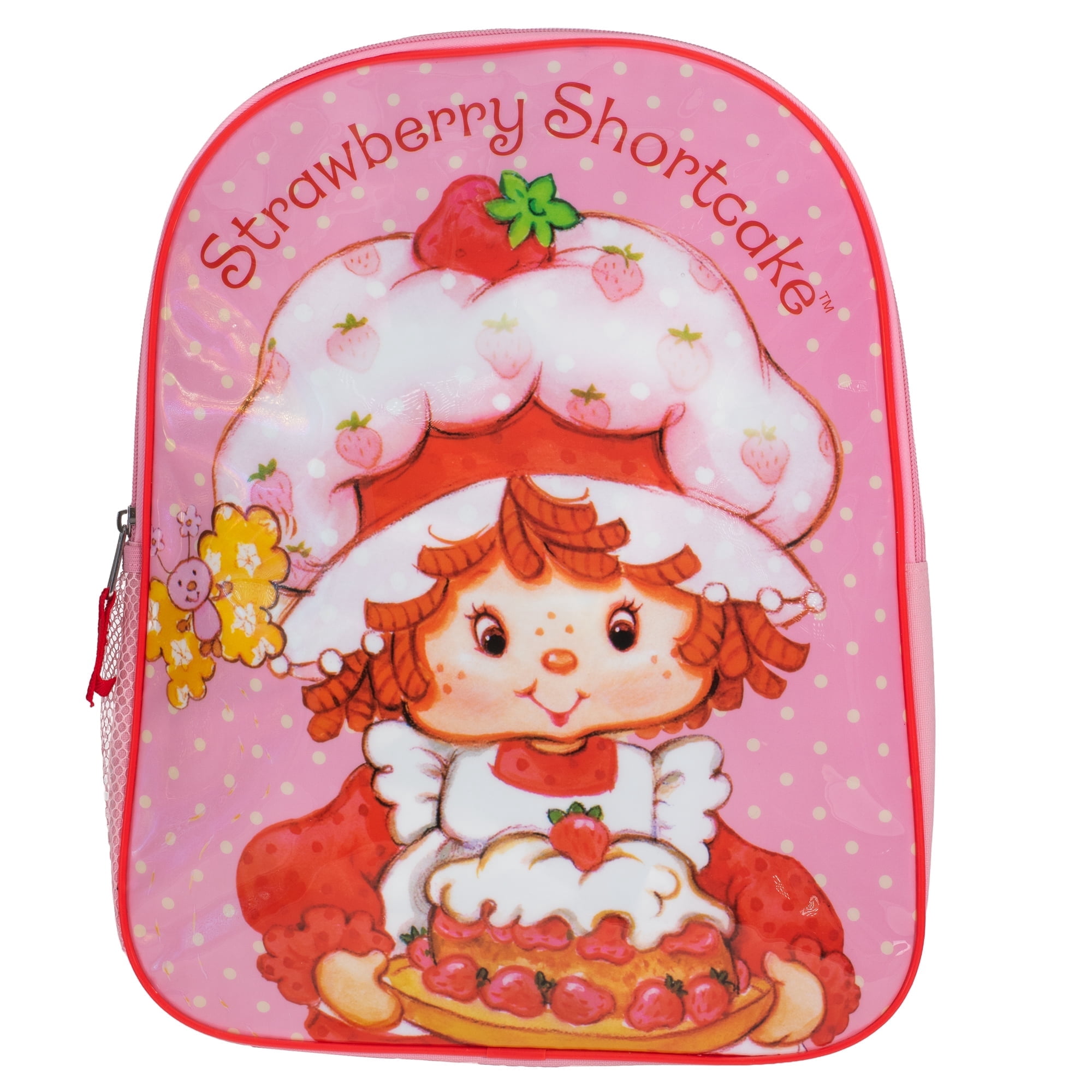 Strawberry Shortcake Kids Backpack, 15" Elementary School Girls Book ...