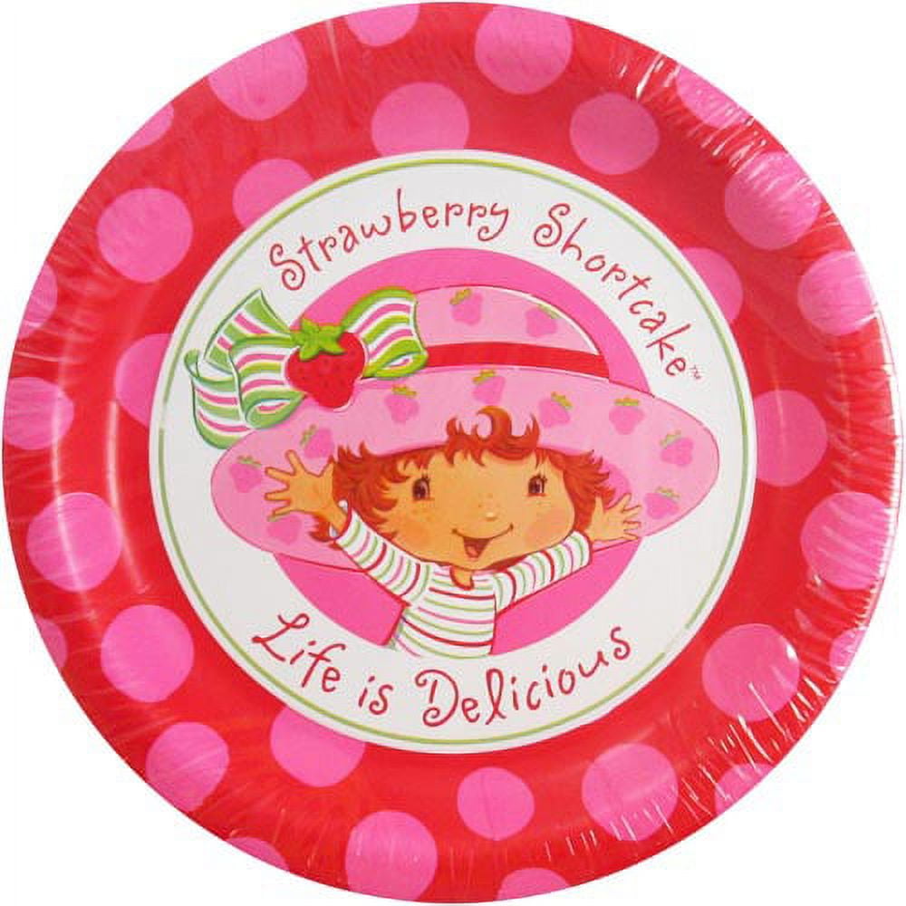 Strawberry Shortcake Large Paper Plates (8ct) - Walmart.com