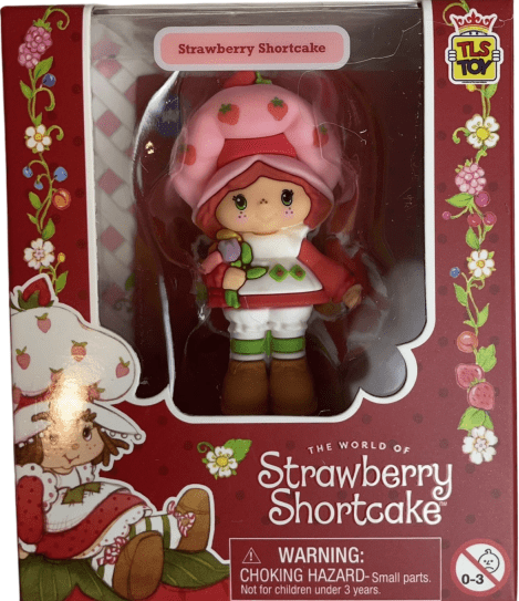 Strawberry Shortcake Mini Figure, Spring Easter Decor with Tulip Design ...