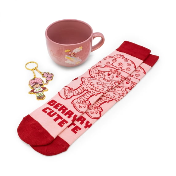 Strawberry Shortcake Mug Sock and Key Chain Gift Set - Walmart.com